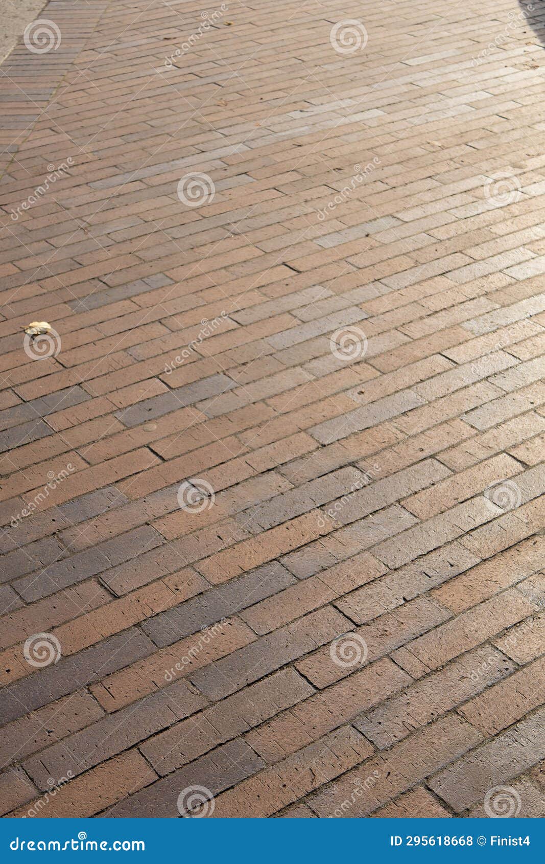 Square Pavement Paved with Gray Tiles Rectangles Texture. Stock Photo ...