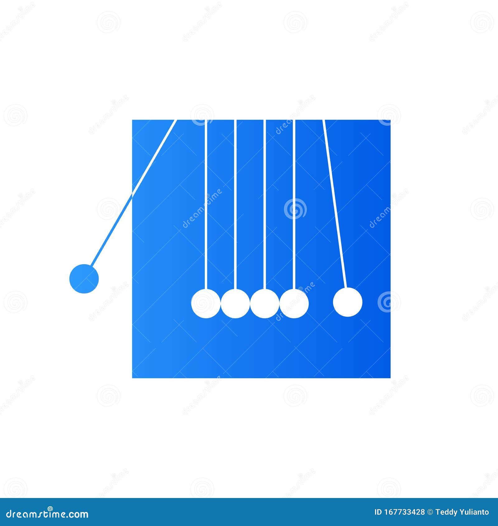 Square pendulum logo stock vector. Illustration of element - 167733428