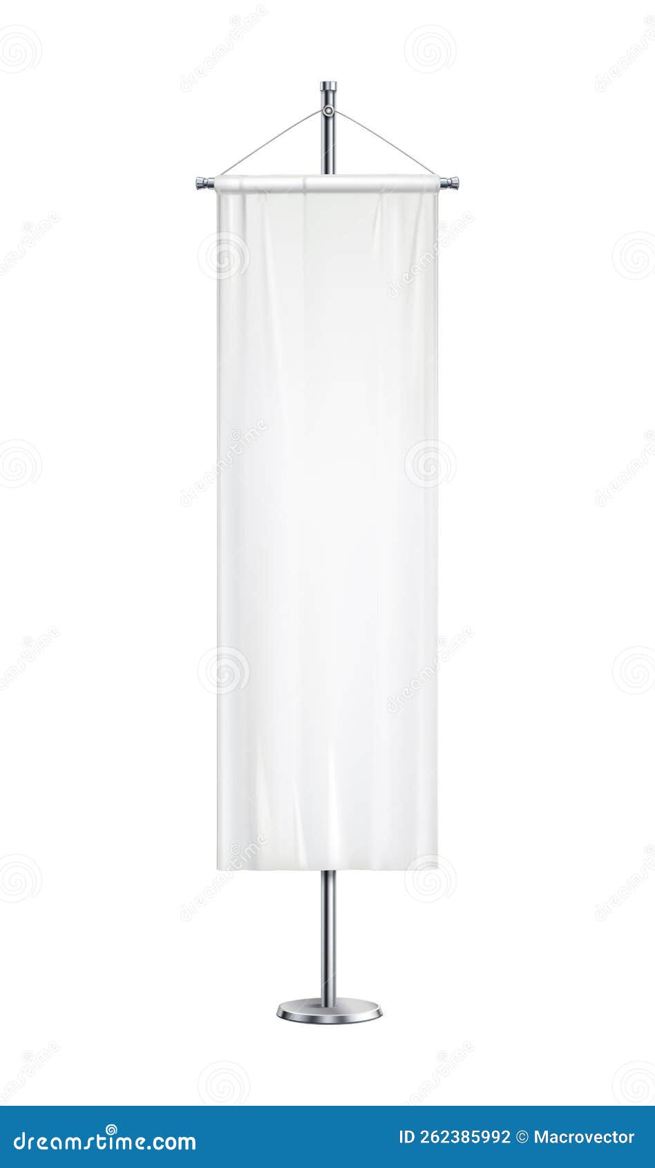 Square Pennant Stand Composition Stock Illustration - Illustration of ...