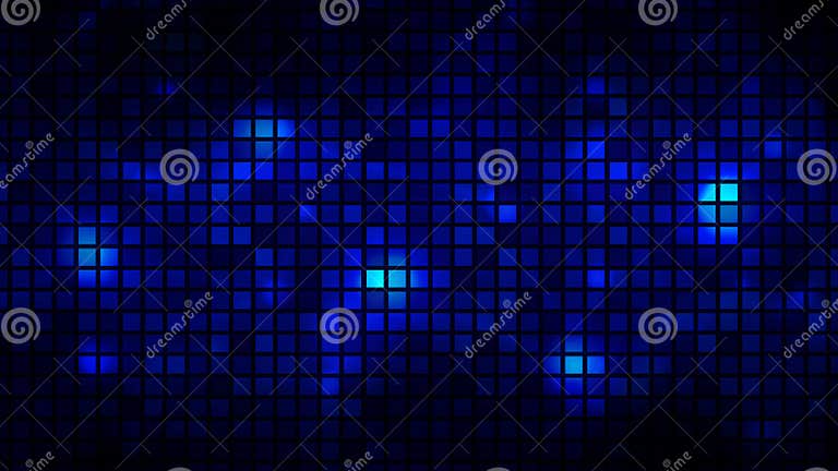 Square Pixel Texture Design. Blue Box Pattern Background Stock ...