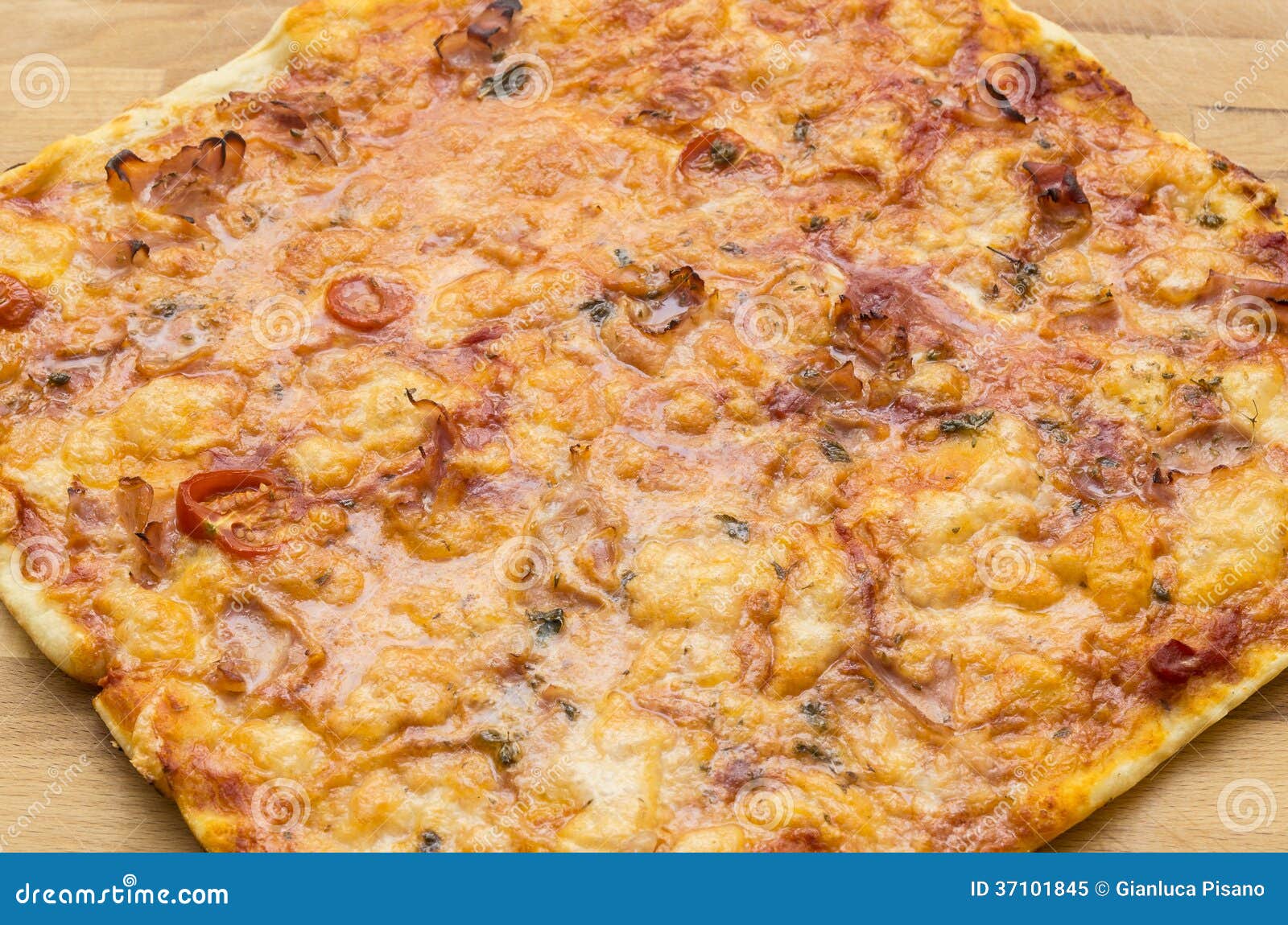 Square Pizza stock image. Image of flour, white, goodness - 37101845