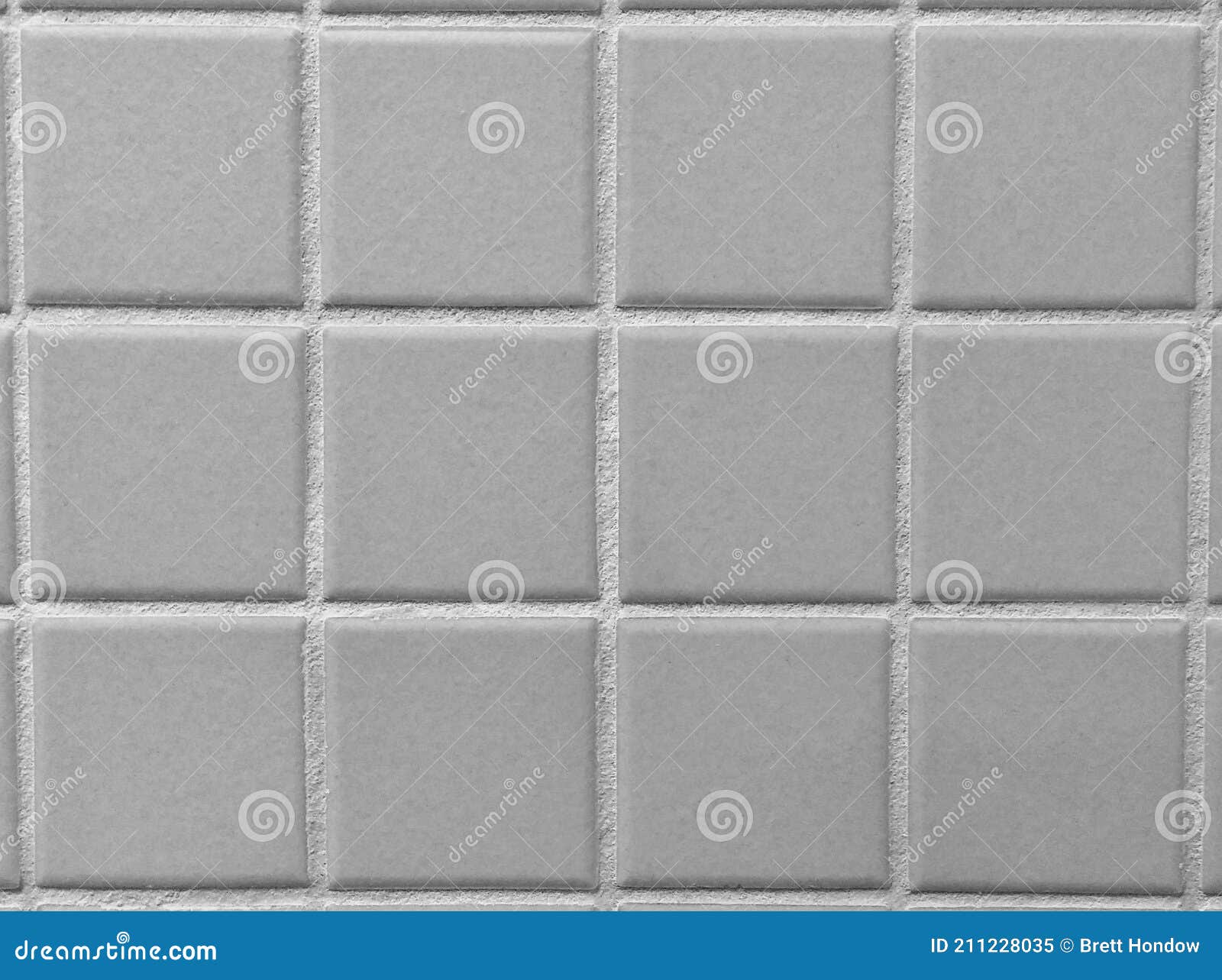 Square Plain Gray Bathroom Tiles Wall Sample. Stock Image - Image of ...