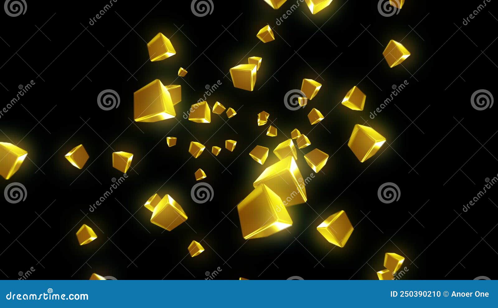 Square Polygon Explode Light Particle Animation Stock Footage - Video ...