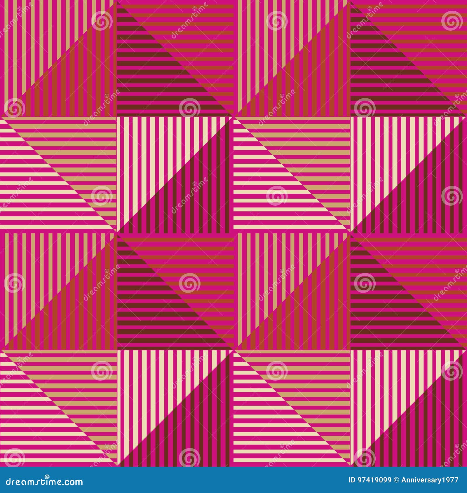 Square polygon stock vector. Illustration of modern, pattern - 97419099