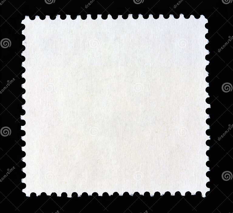 Square postal stamp shape stock photo. Image of delivering - 31153348