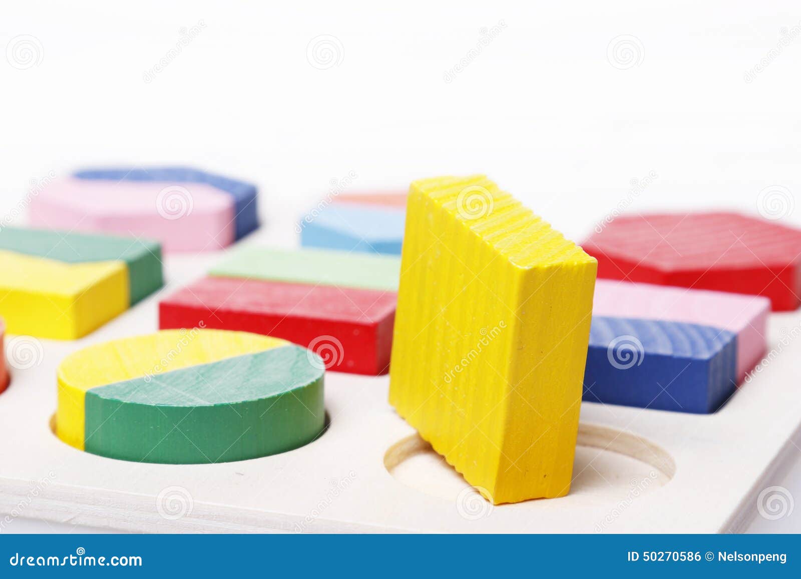 Square Puzzle Peg Round Hole Stock Photo - Image of puzzles, suited ...