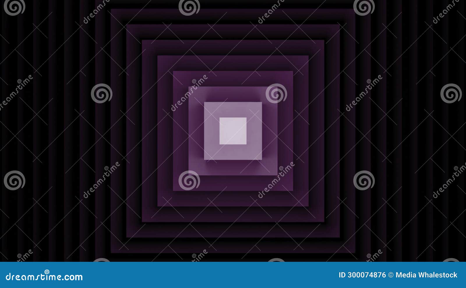 Square Pyramid is Moving and Hypnotic. Design. Hypnotic 3D Pyramid with ...