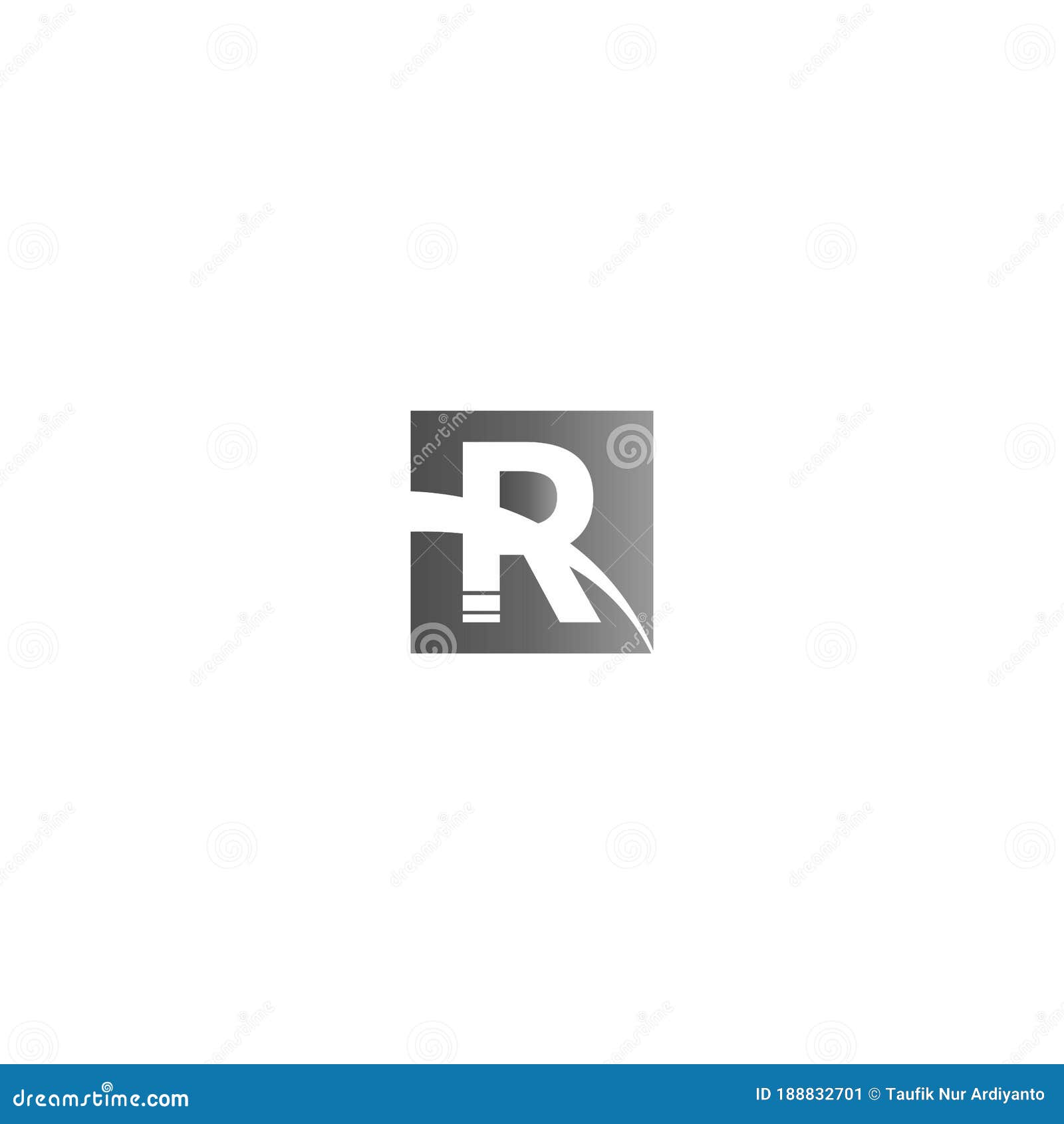 Square R Logo Letter Design Stock Vector - Illustration of brand ...