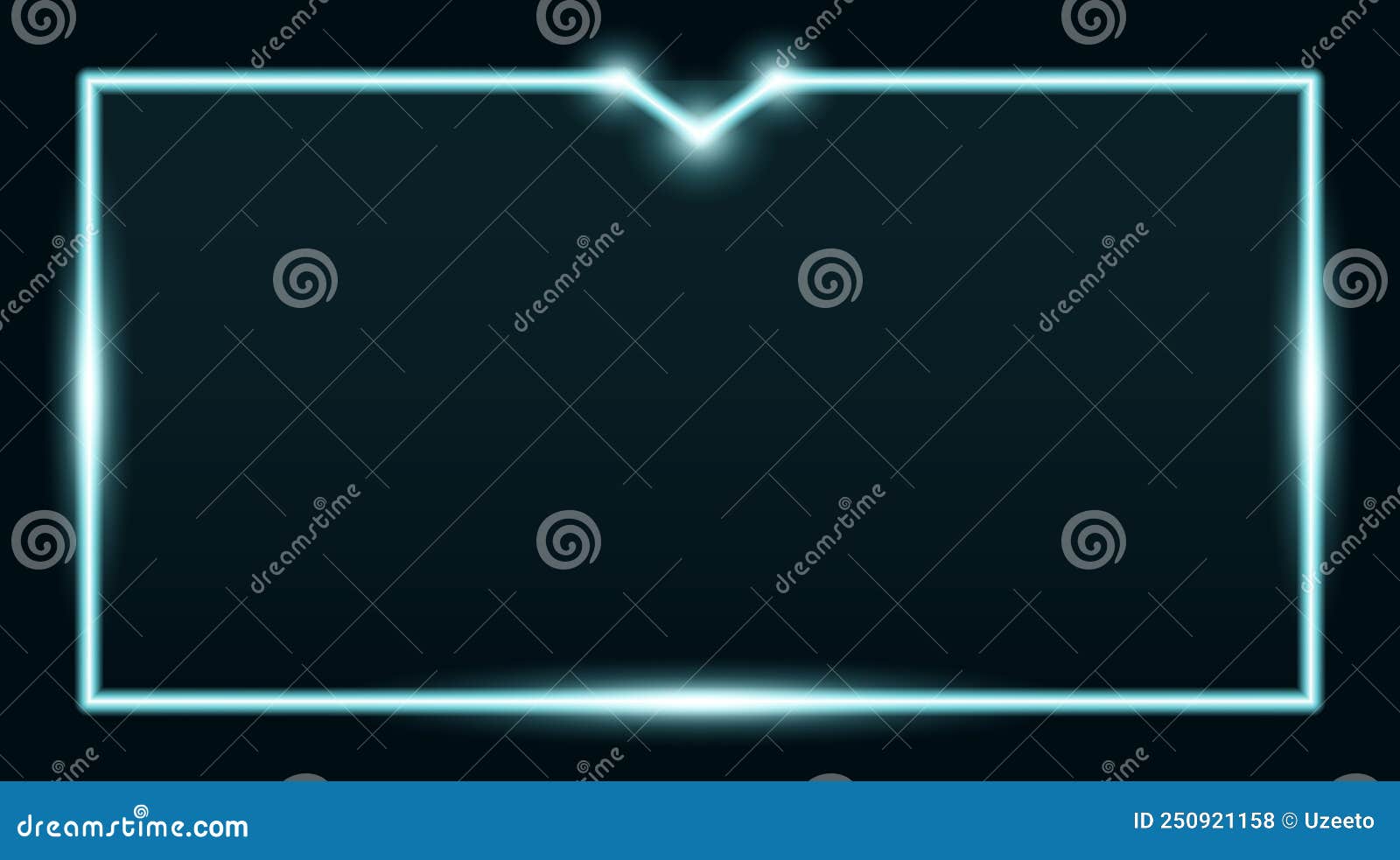 Square Rectangle Picture Frame for Your Design Stock Vector ...