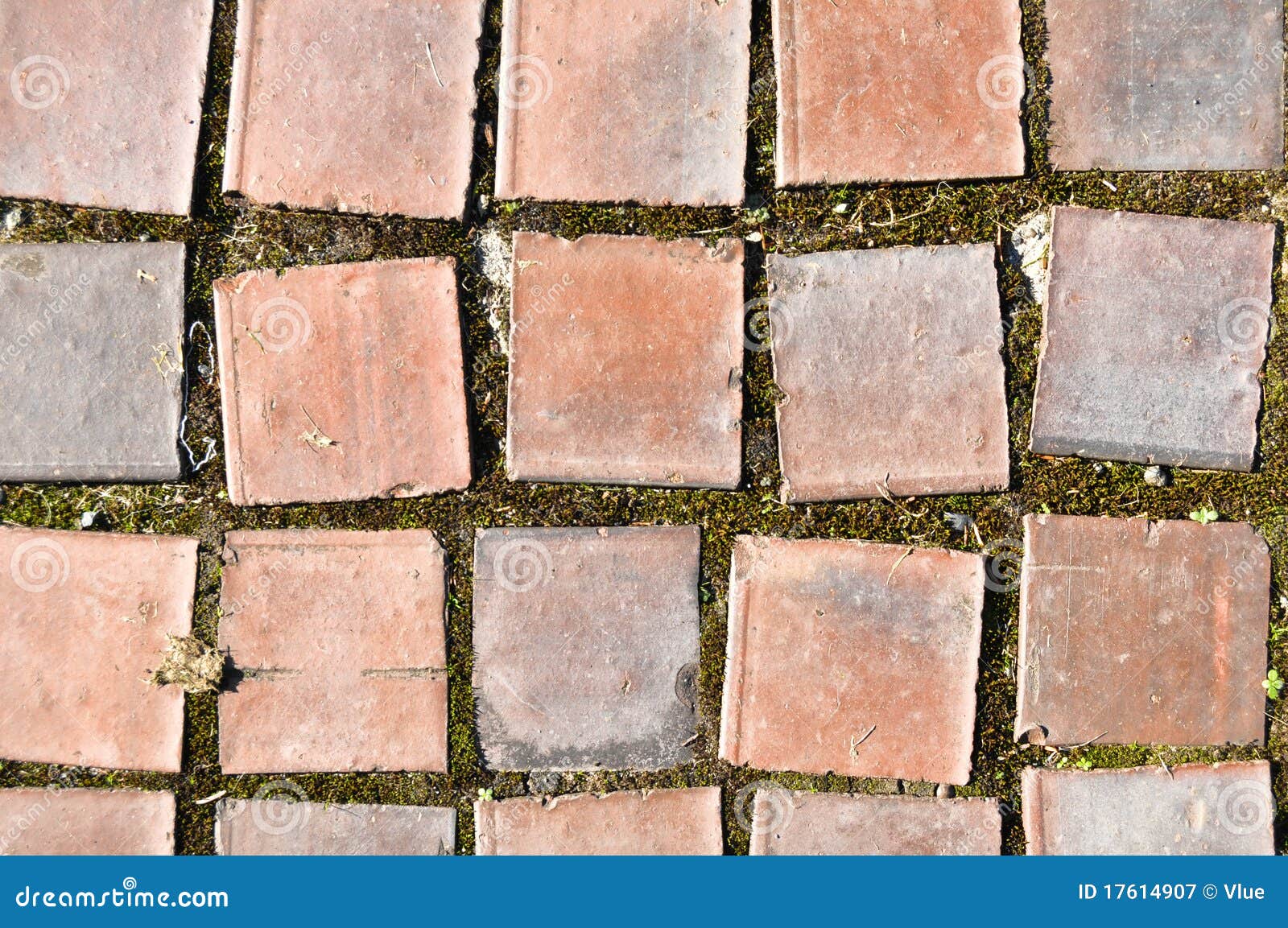 Square Red Clay Bricks stock image. Image of material - 17614907