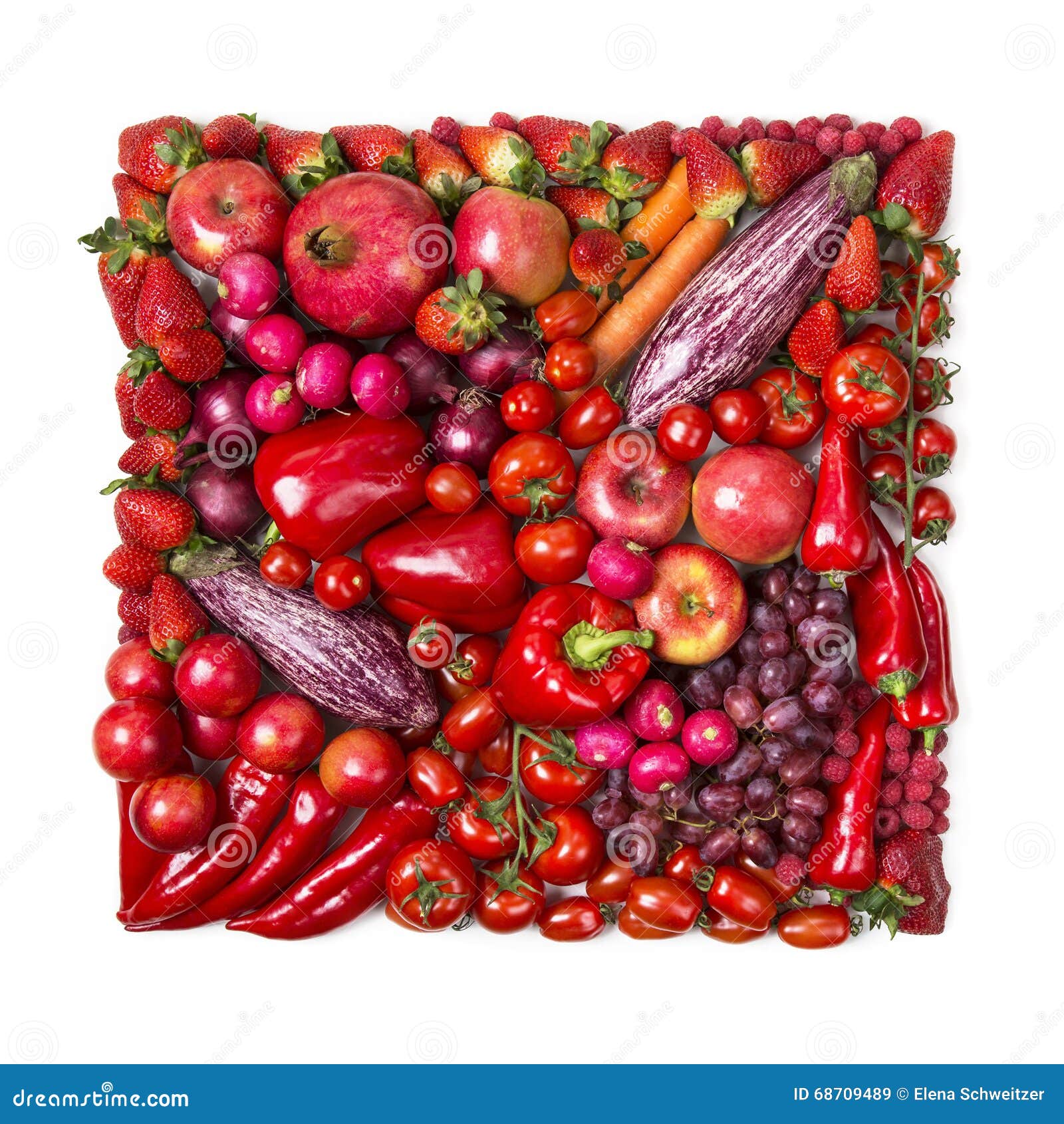 Red Fruits And Vegetables List