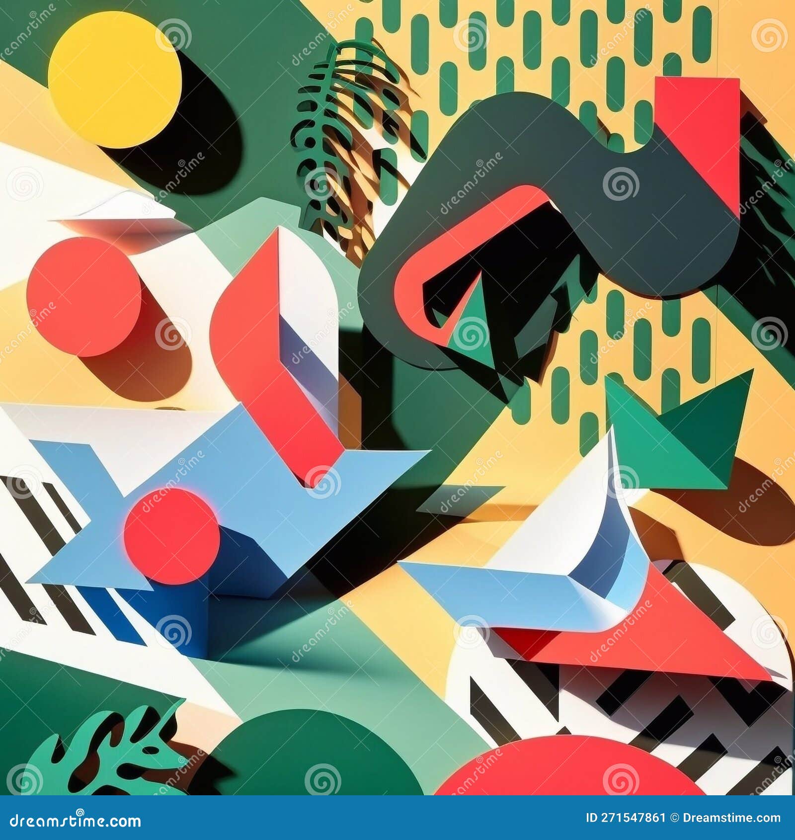 Square Retro Pattern in 90s Style. Modern Design Stock Illustration ...