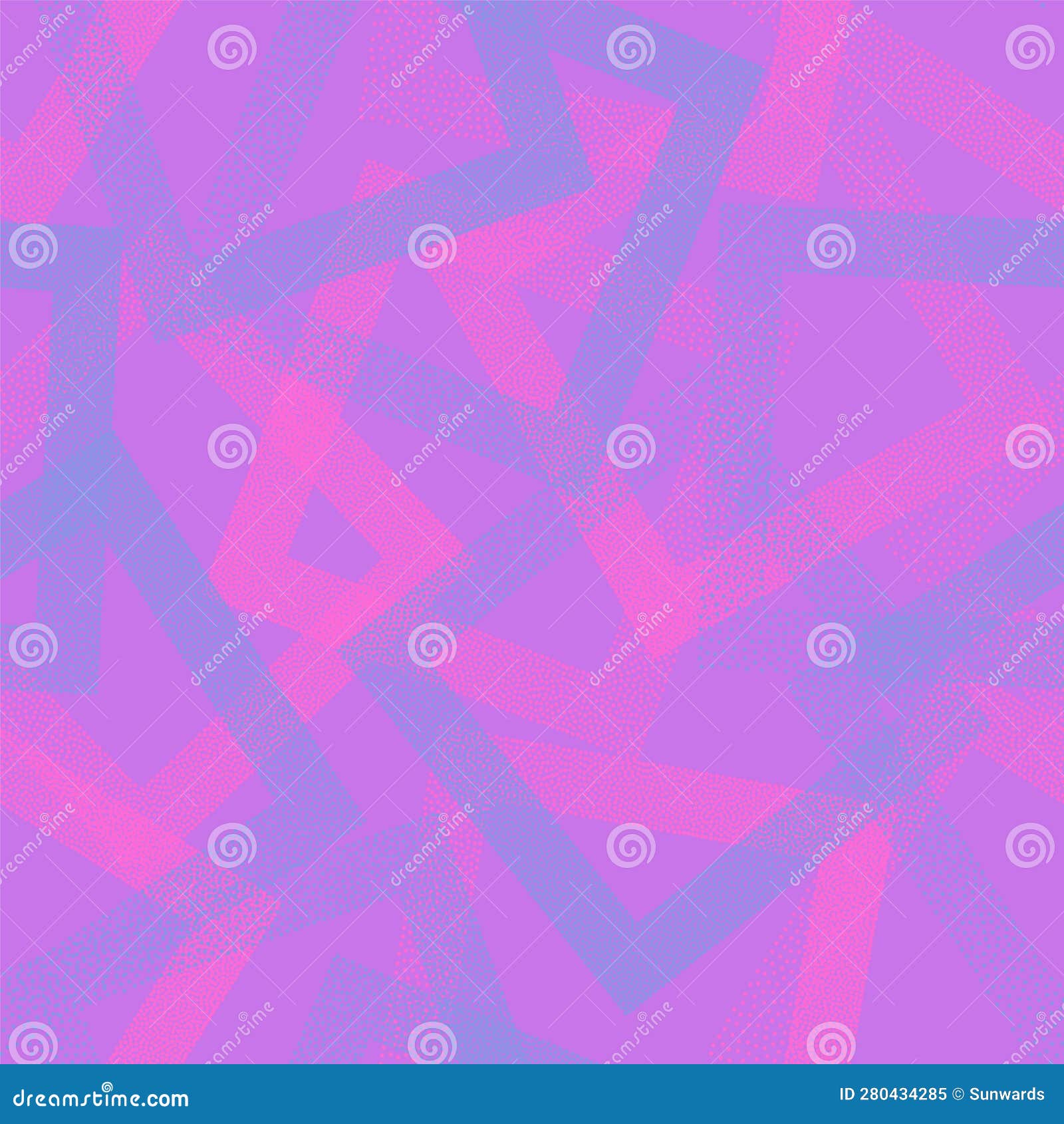 Square Rhombus Shapes of Dot Points Geometric Vector Seamless Pattern ...