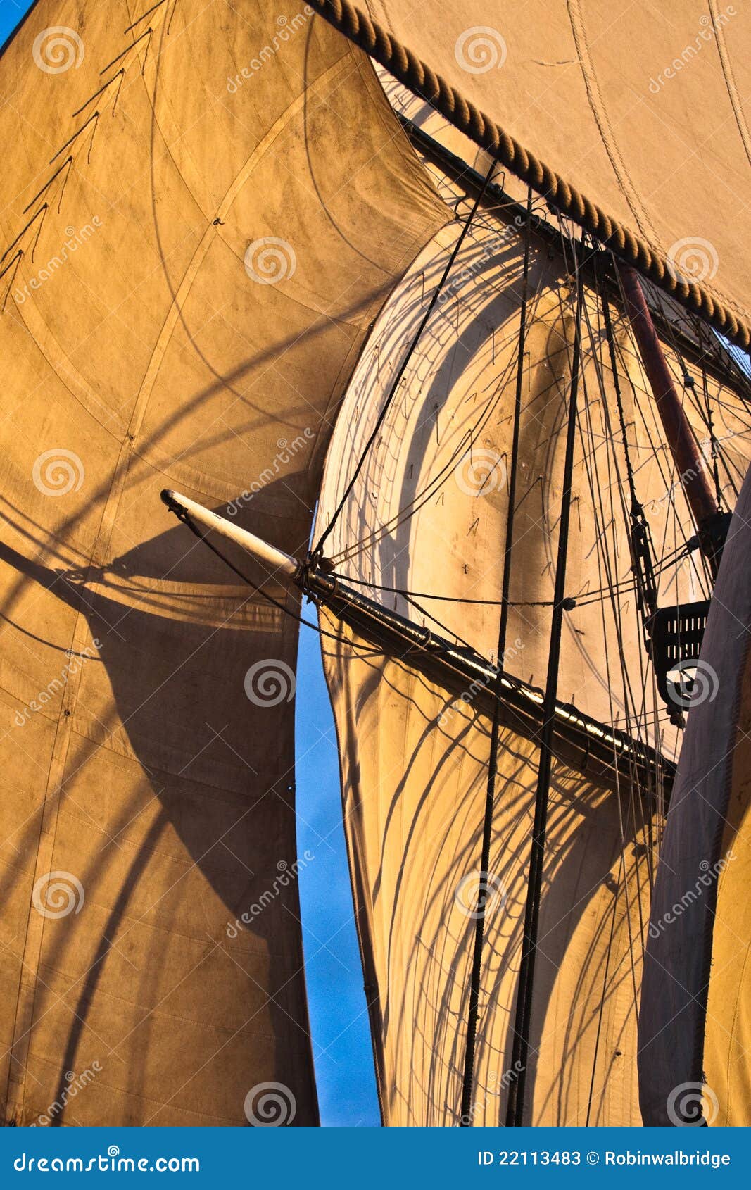 Square rig sails stock image. Image of full, sails, oceanus - 22113483