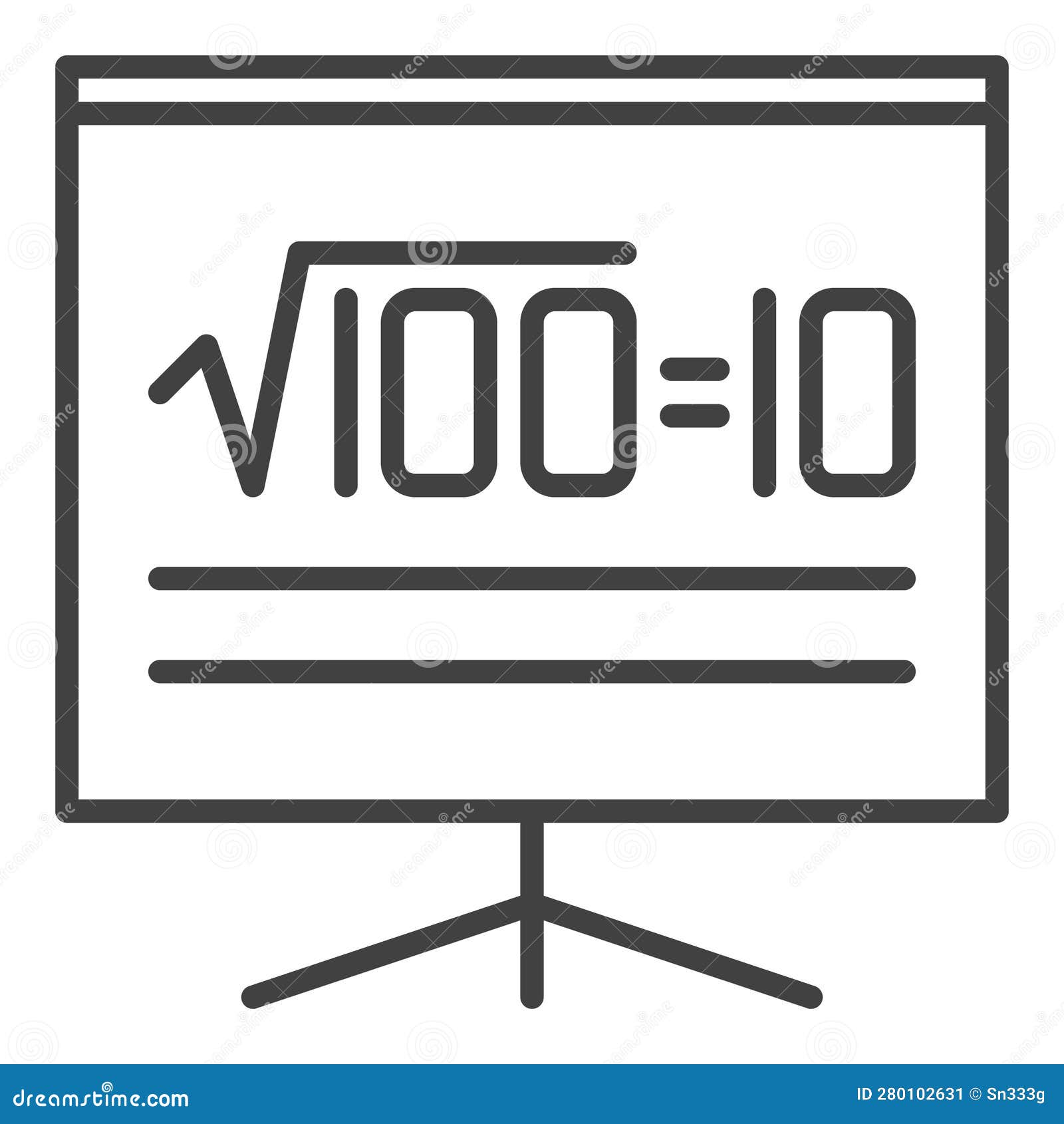 Square Root Sign Emoji Icon Illustration. Mathematic Vector Symbol ...