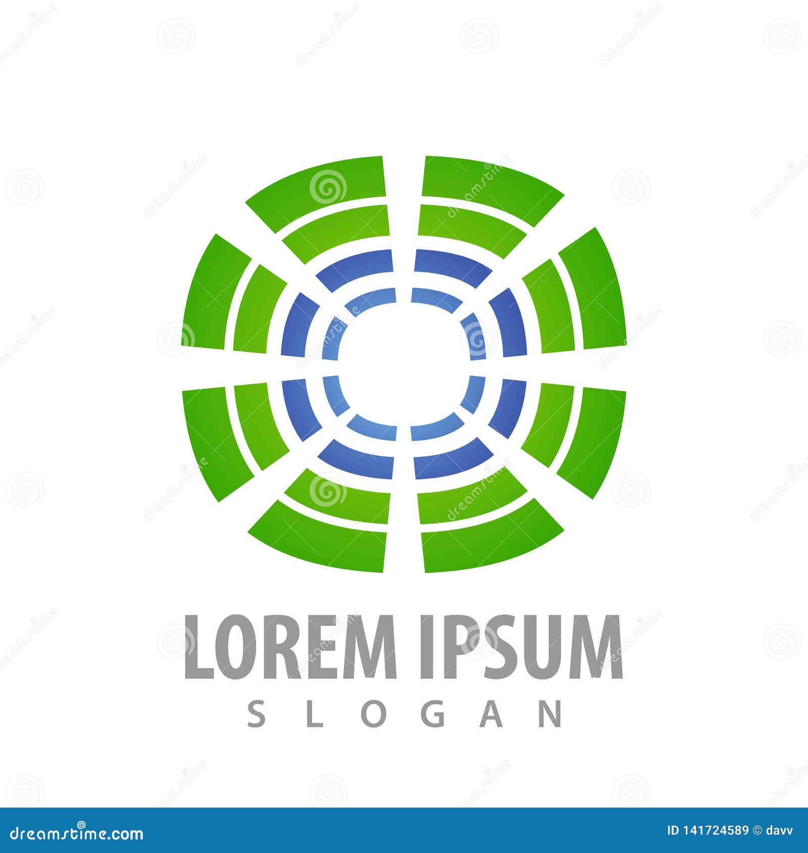 Square Rounded Business Finance Logo Concept Design. Symbol Graphic ...