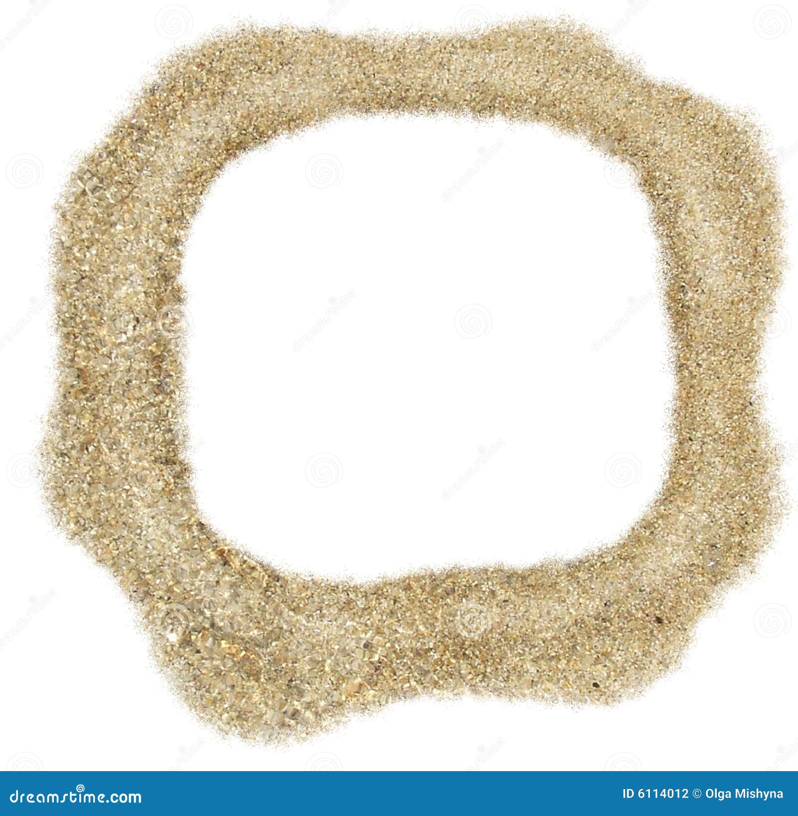 Square Sand Frame Stock Photo | CartoonDealer.com #6114012