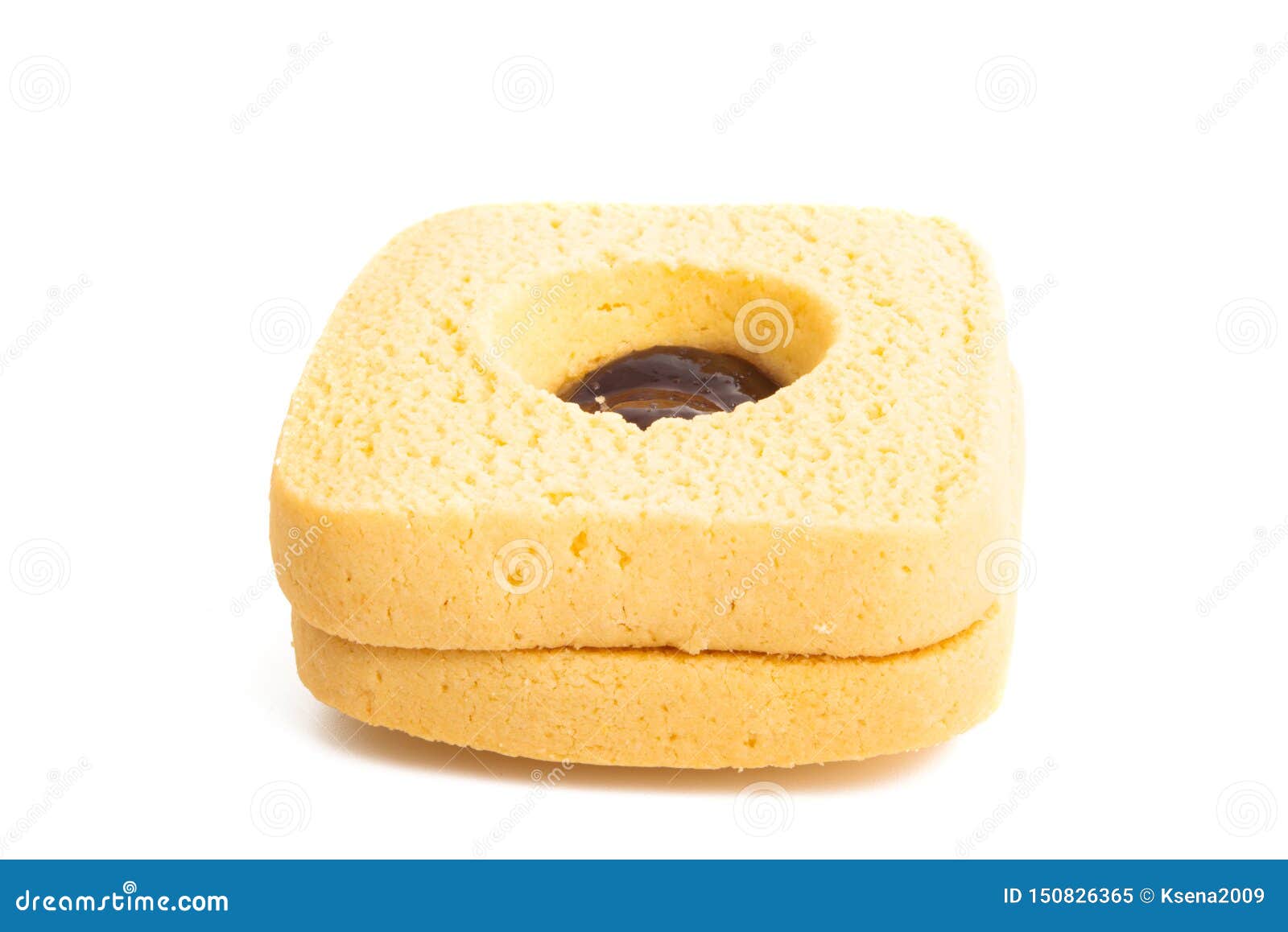 Square sandwich cookies stock image. Image of dessert - 150826365