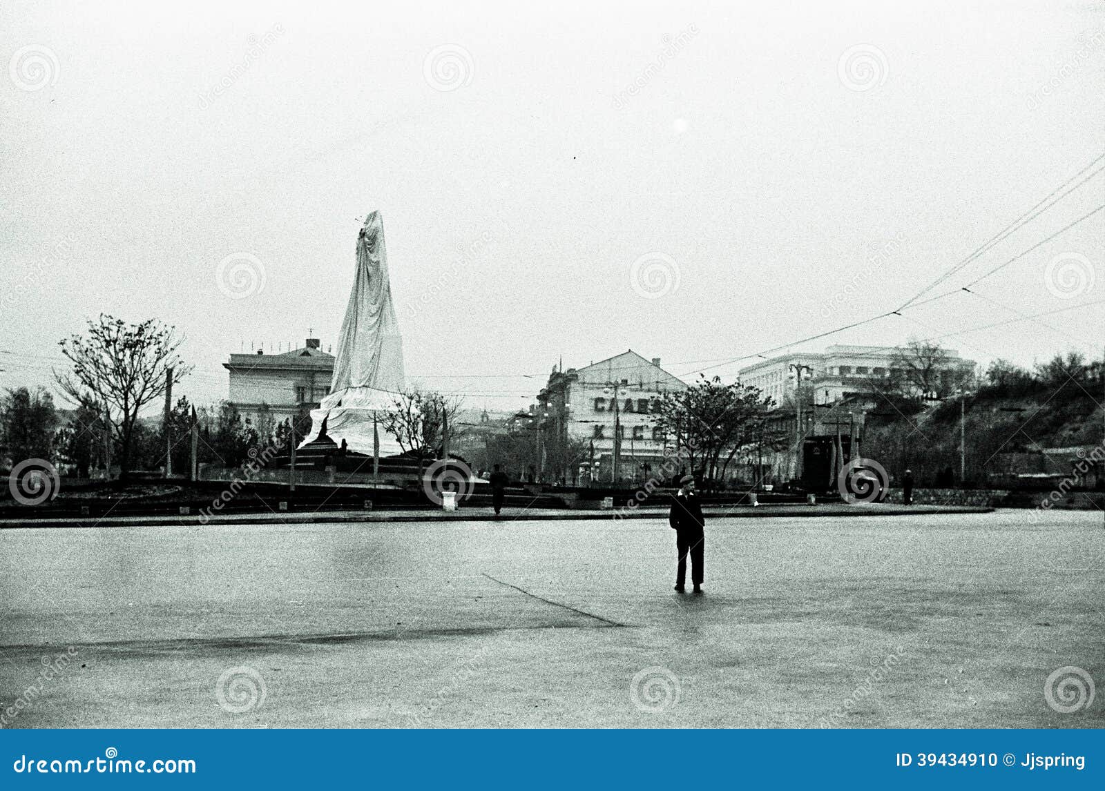 Square of Sevastopol, USSR, 1950th Editorial Image - Image of scrap ...