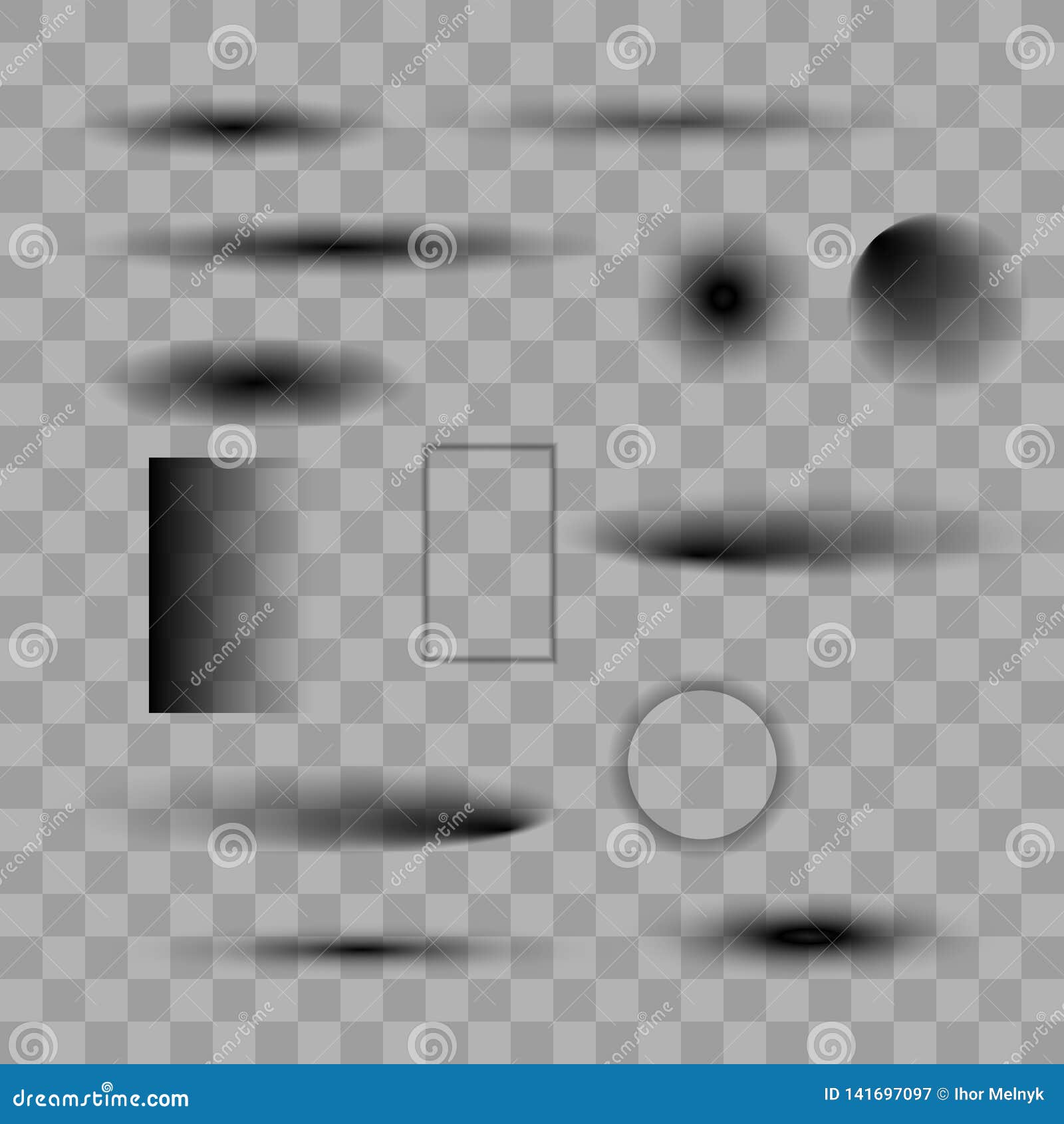 Square shadow effects stock vector. Illustration of decoration - 141697097