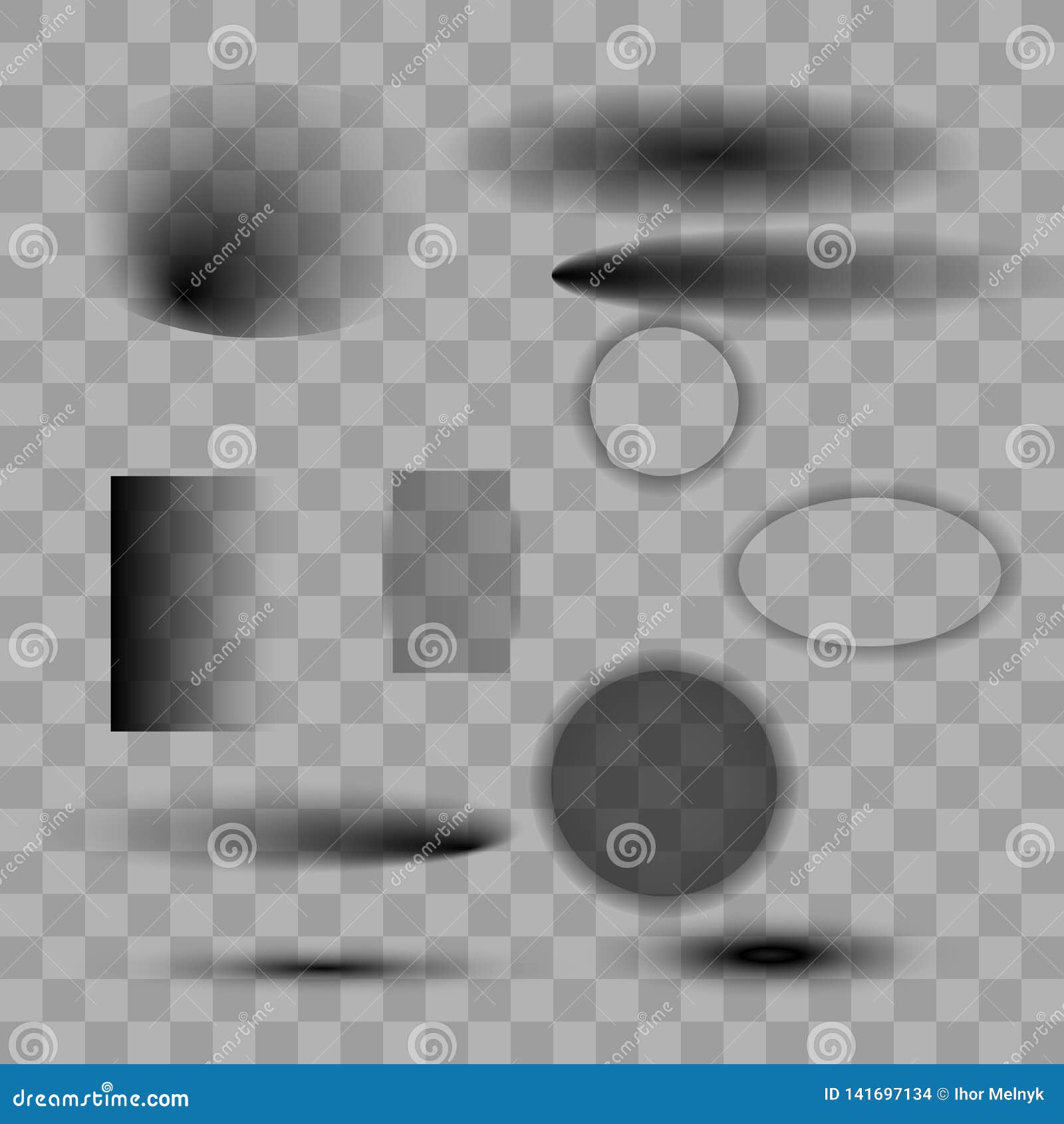 Square shadow effects stock vector. Illustration of isolated - 141697134