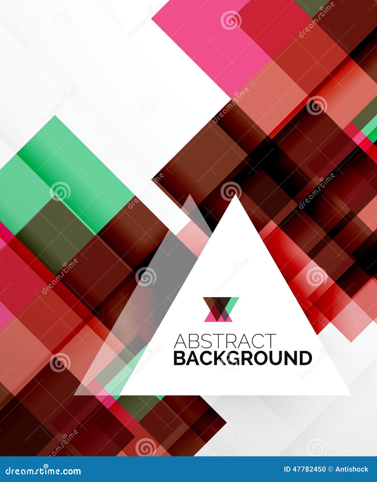 Square Shape Abstract Layouts, Business Template Stock Vector ...