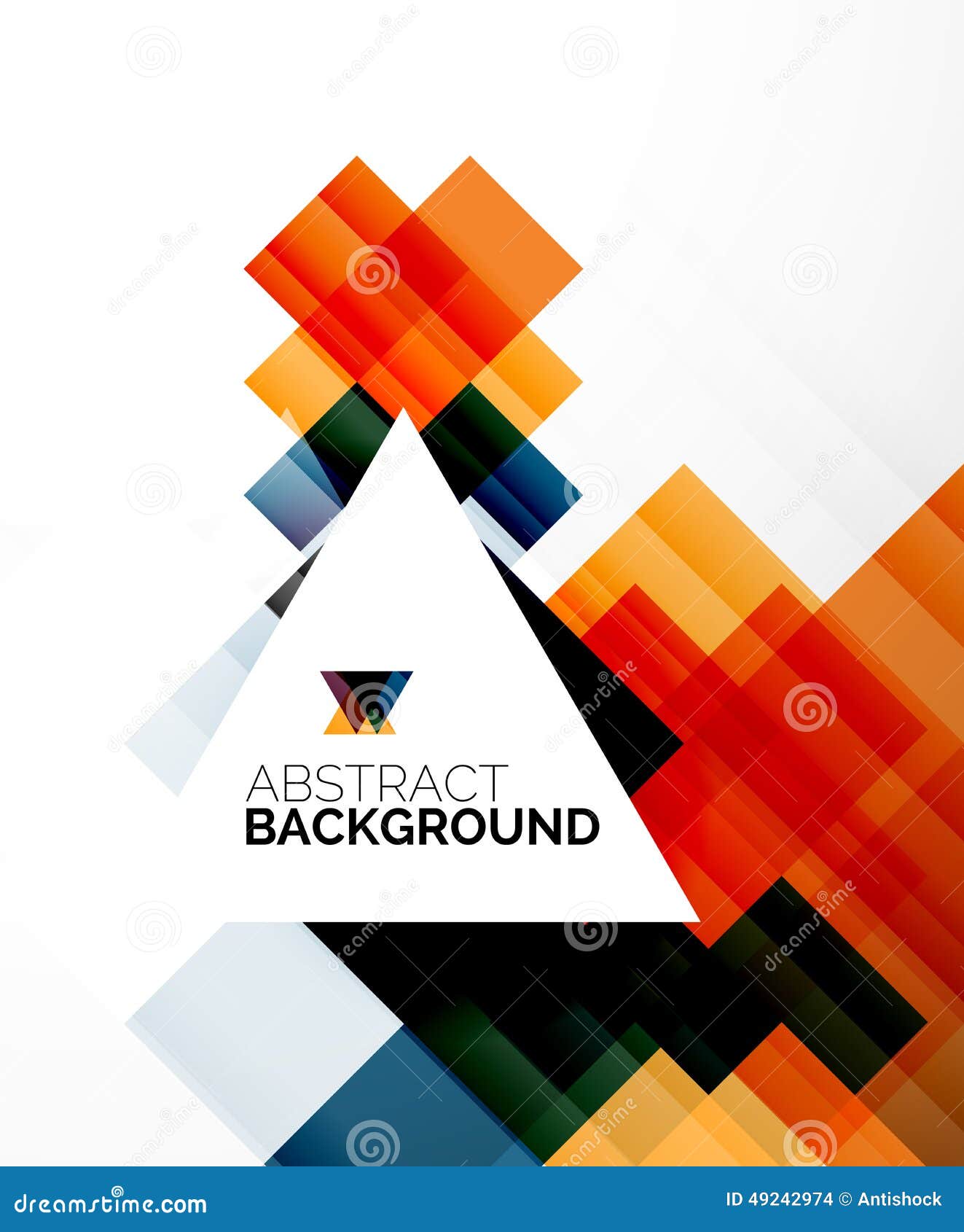 Square Shape Abstract Layouts, Business Template Stock Vector ...