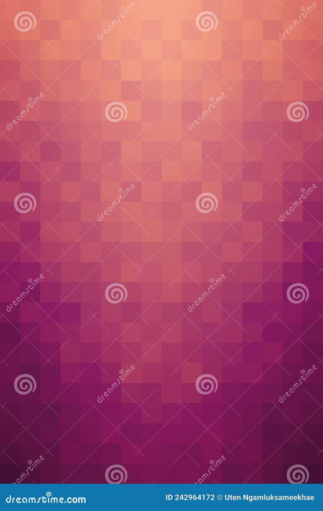 Square Shape Background Pattern Orange Gradient Red Stock Vector - Illustration of bright ...