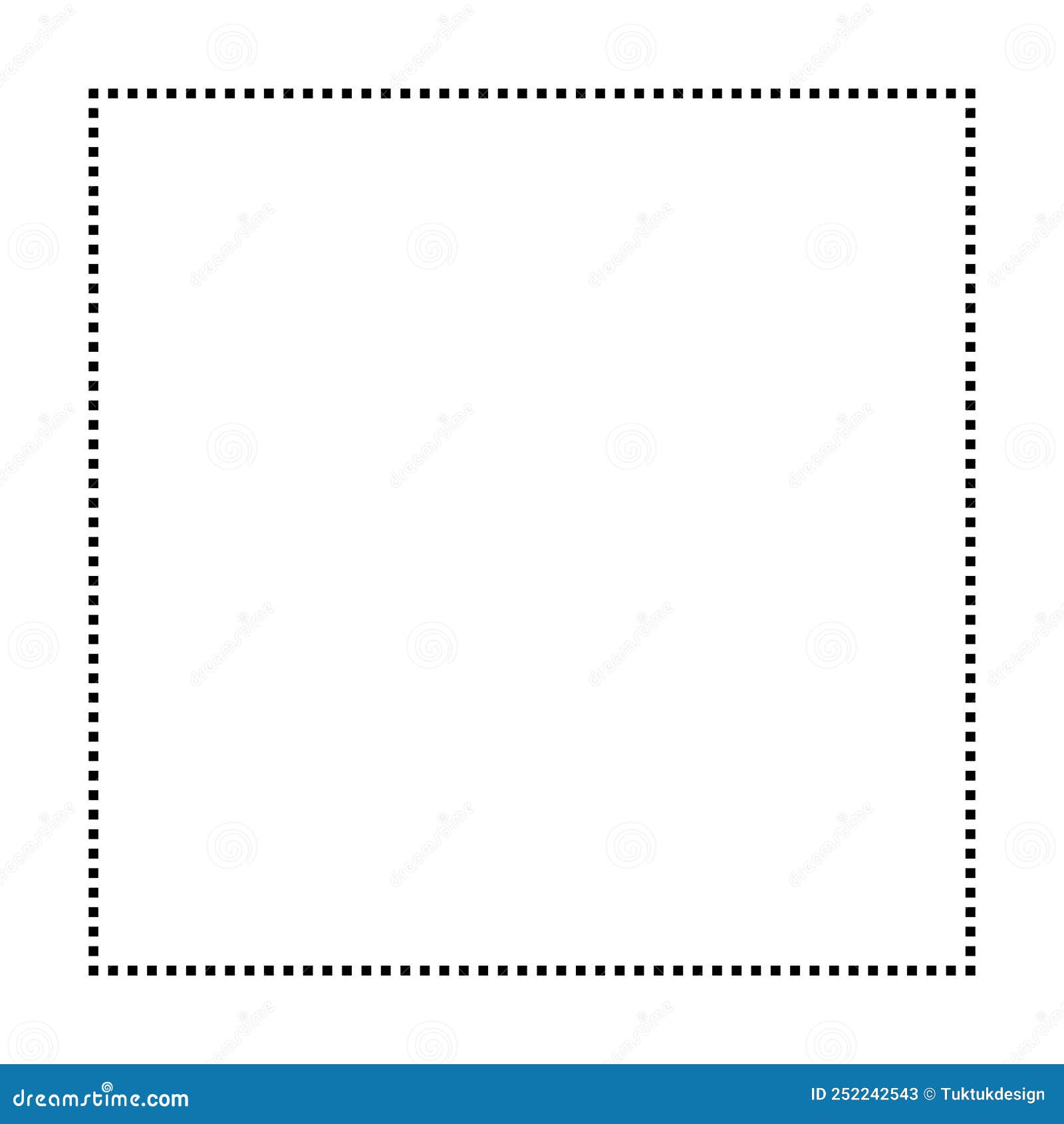 Square Shape Dotted Icon Vector Symbol for Creative Graphic Design Ui ...