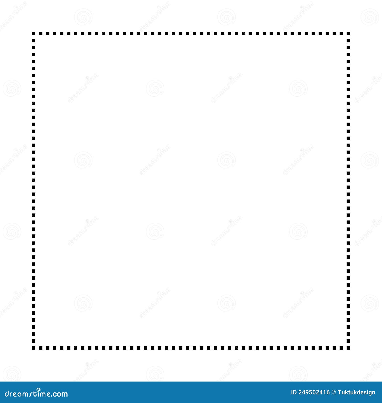Square Shape Dotted Icon Vector Symbol for Creative Graphic Design Ui ...