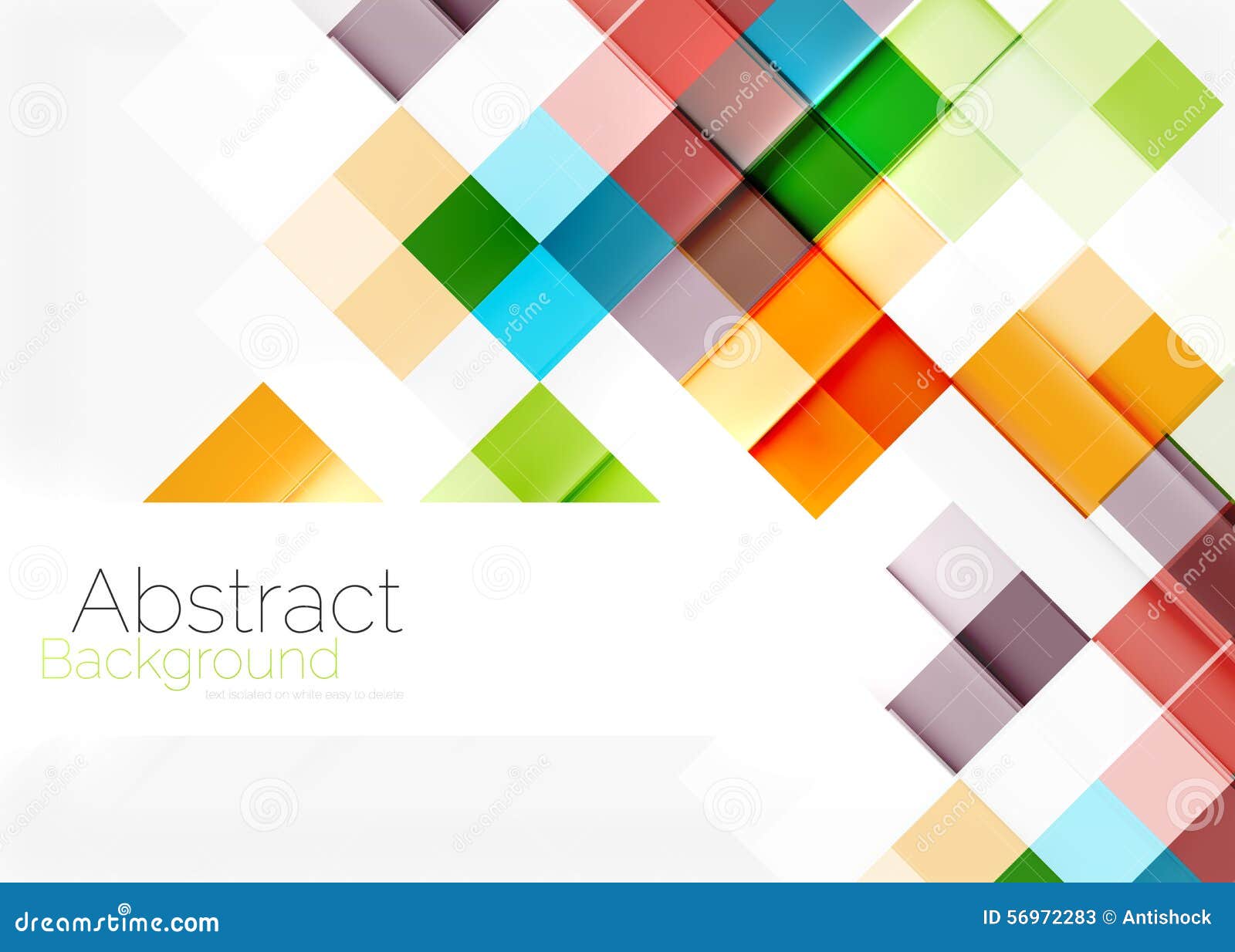 Square Shape Mosaic Pattern Design. Universal Stock Vector ...