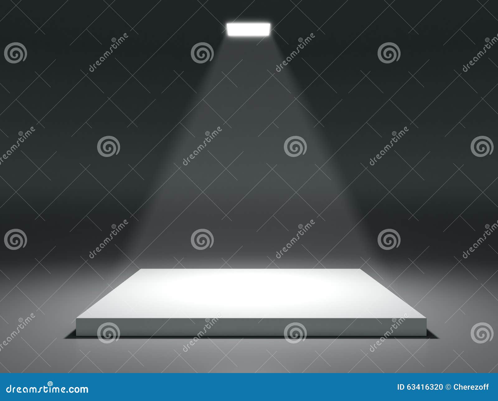 Square shape stage stock illustration. Illustration of night - 63416320