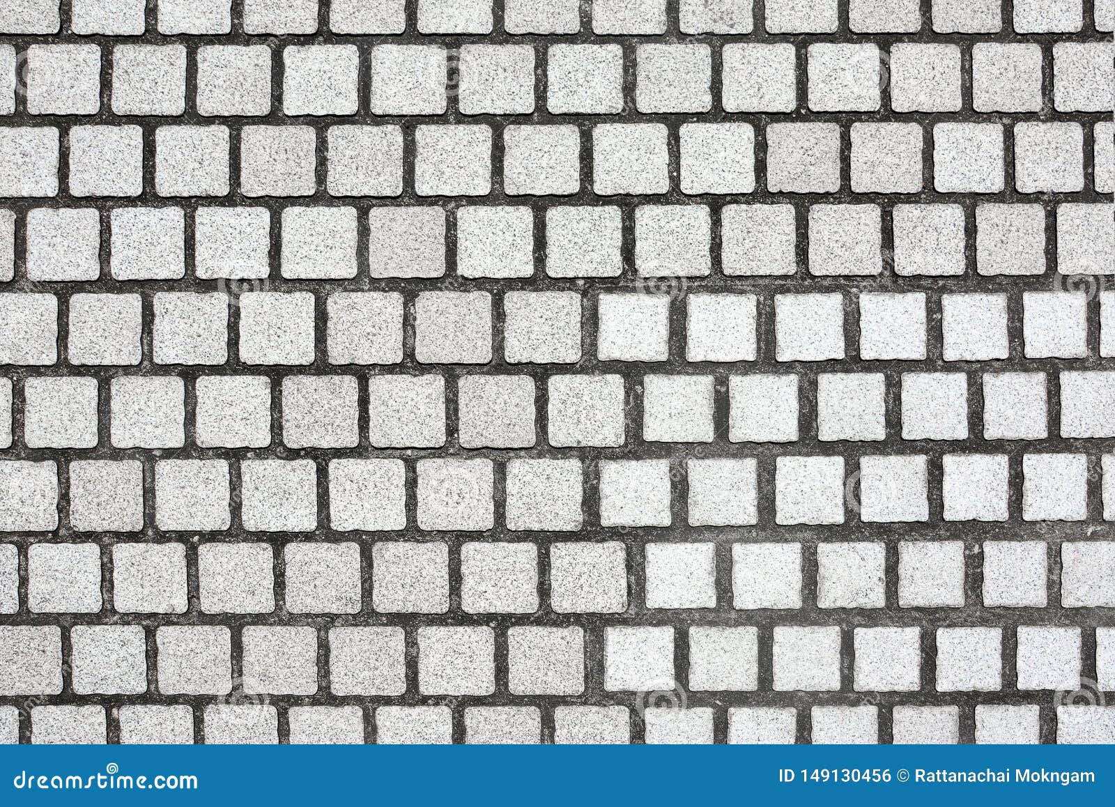 Square Shape Stone Pavement Mosaic Floor Texture Background Stock Photo ...