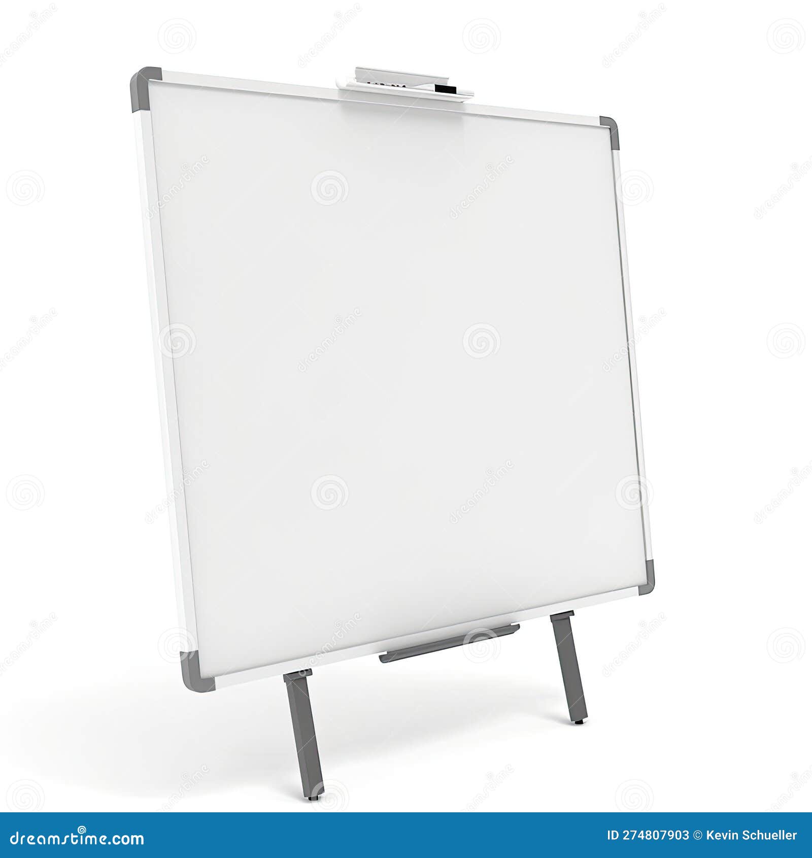 Whiteboard Isolated On White Background Stock Image | CartoonDealer.com ...