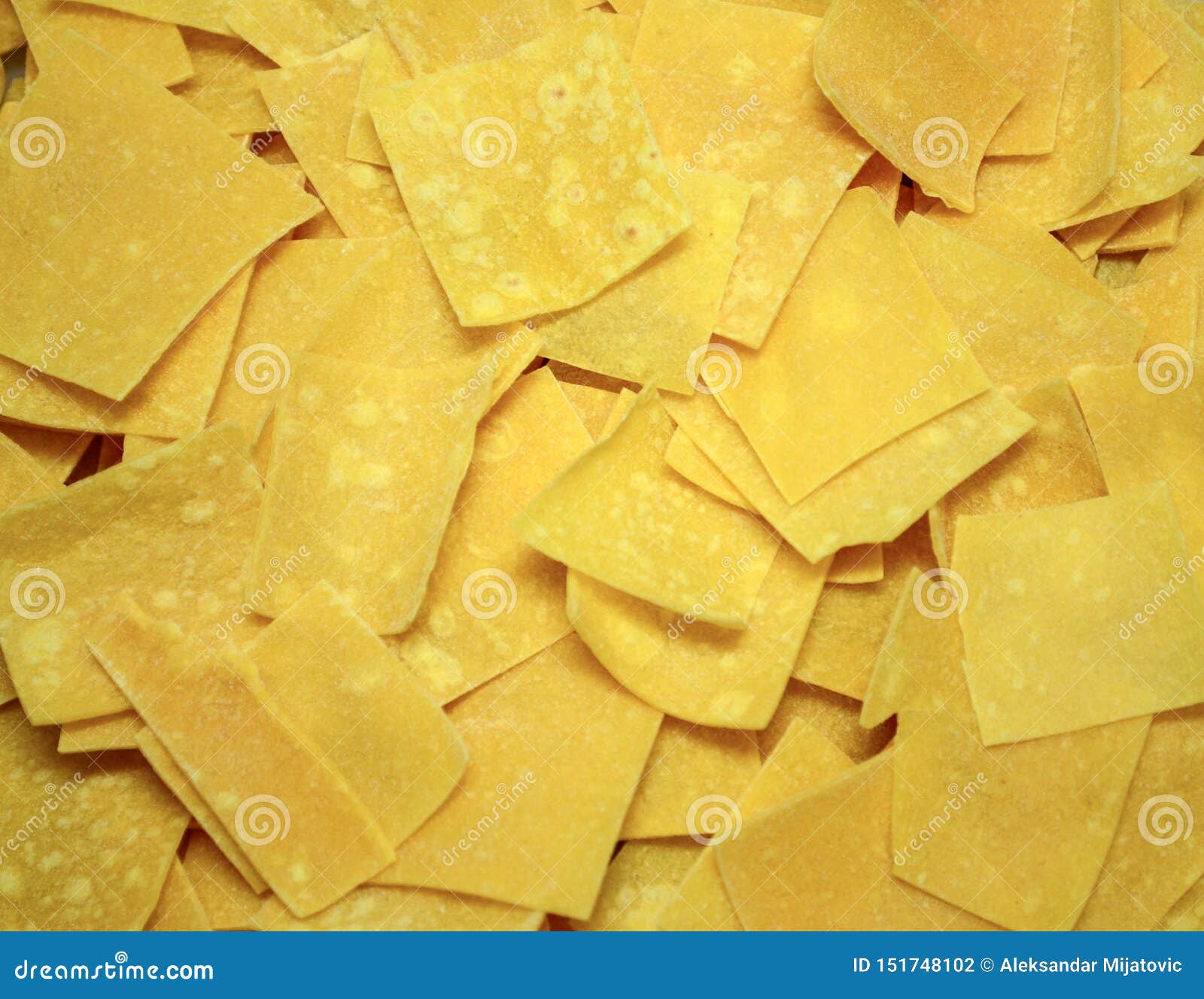 Square Shaped Pasta Background Stock Photo - Image of portion ...