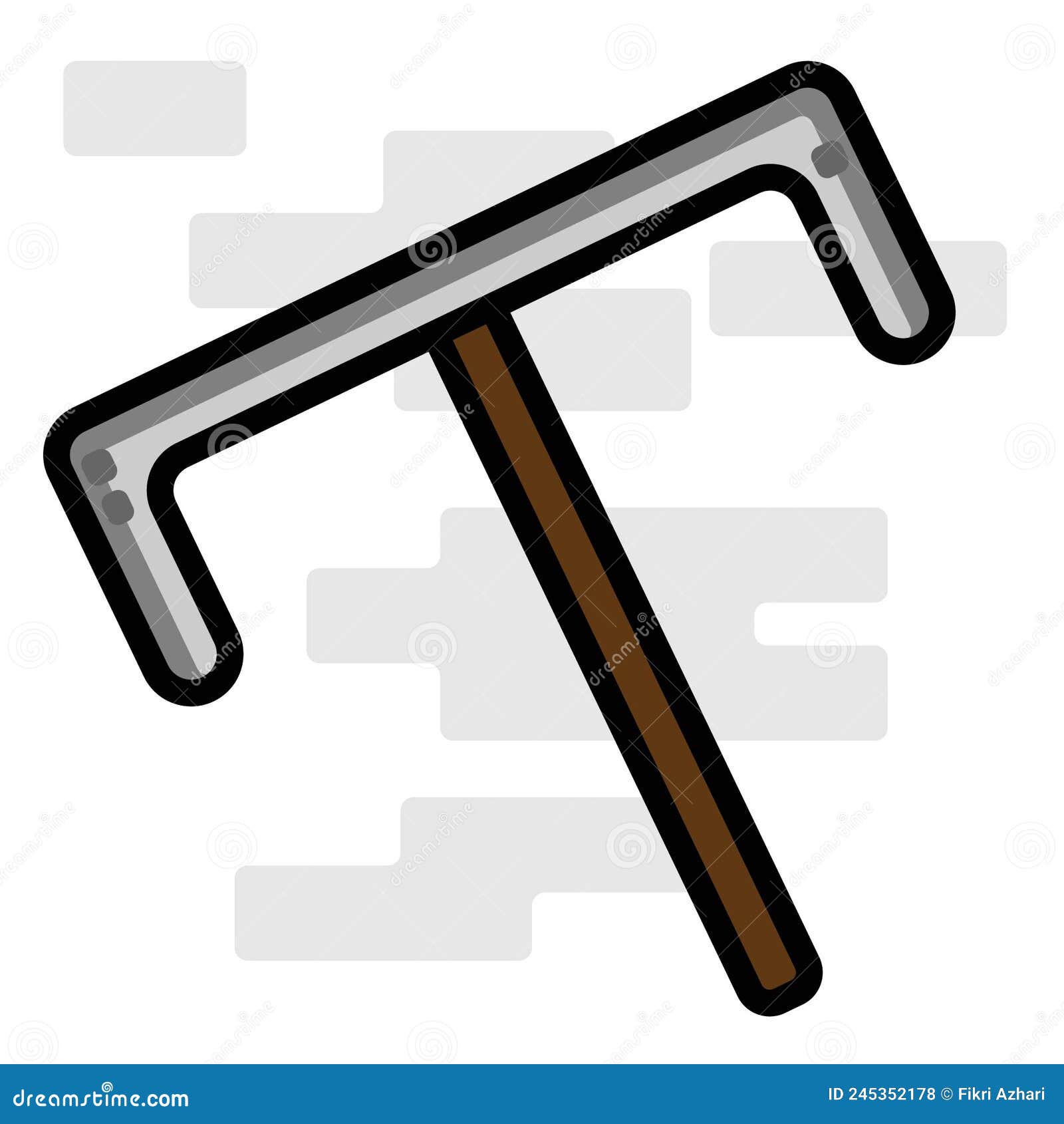 Double Scythe Of Weapons Illustration | CartoonDealer.com #255119259