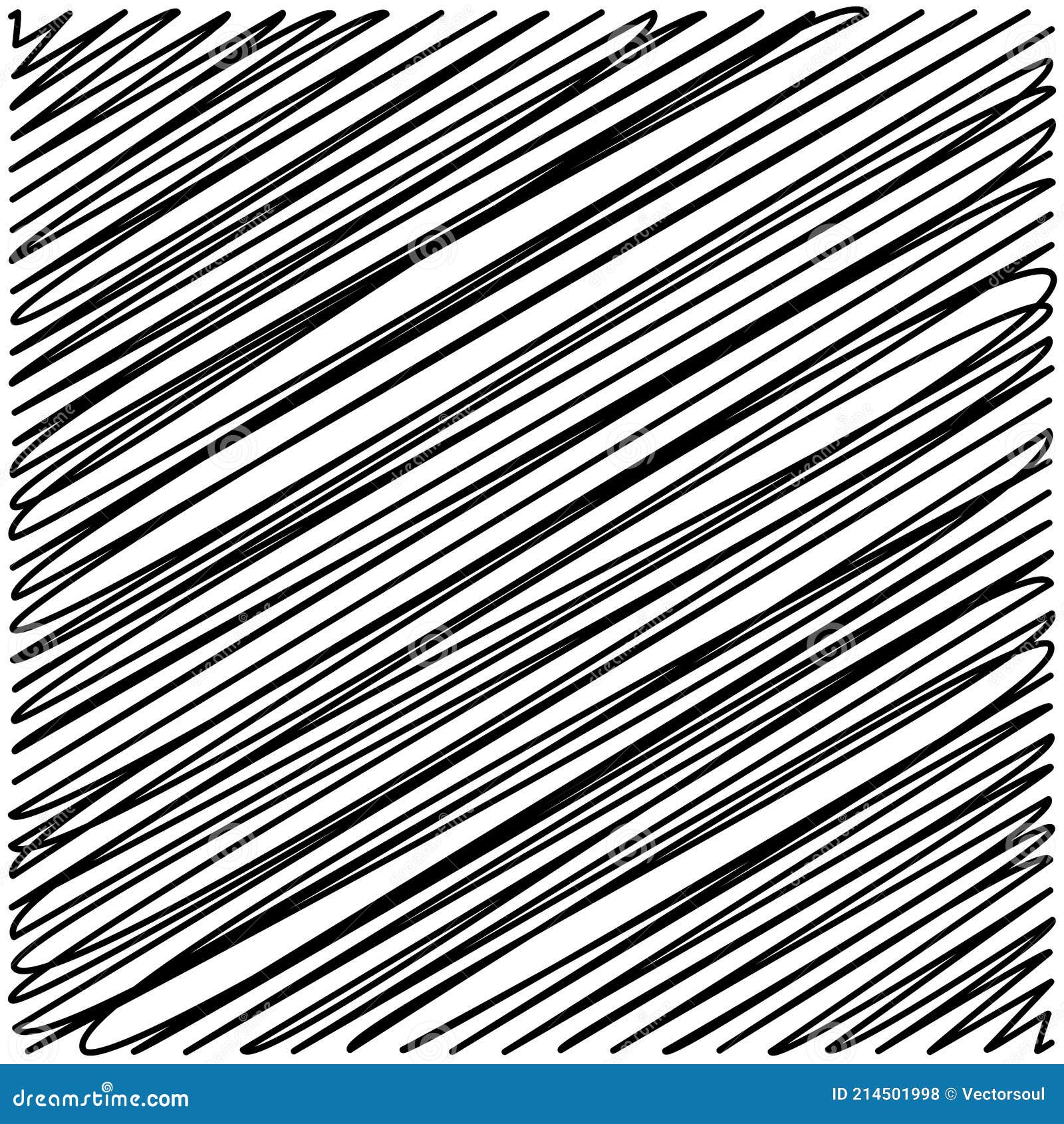 Square with Sketchy, Scribble, Doodle Effect Texture Stock Vector ...