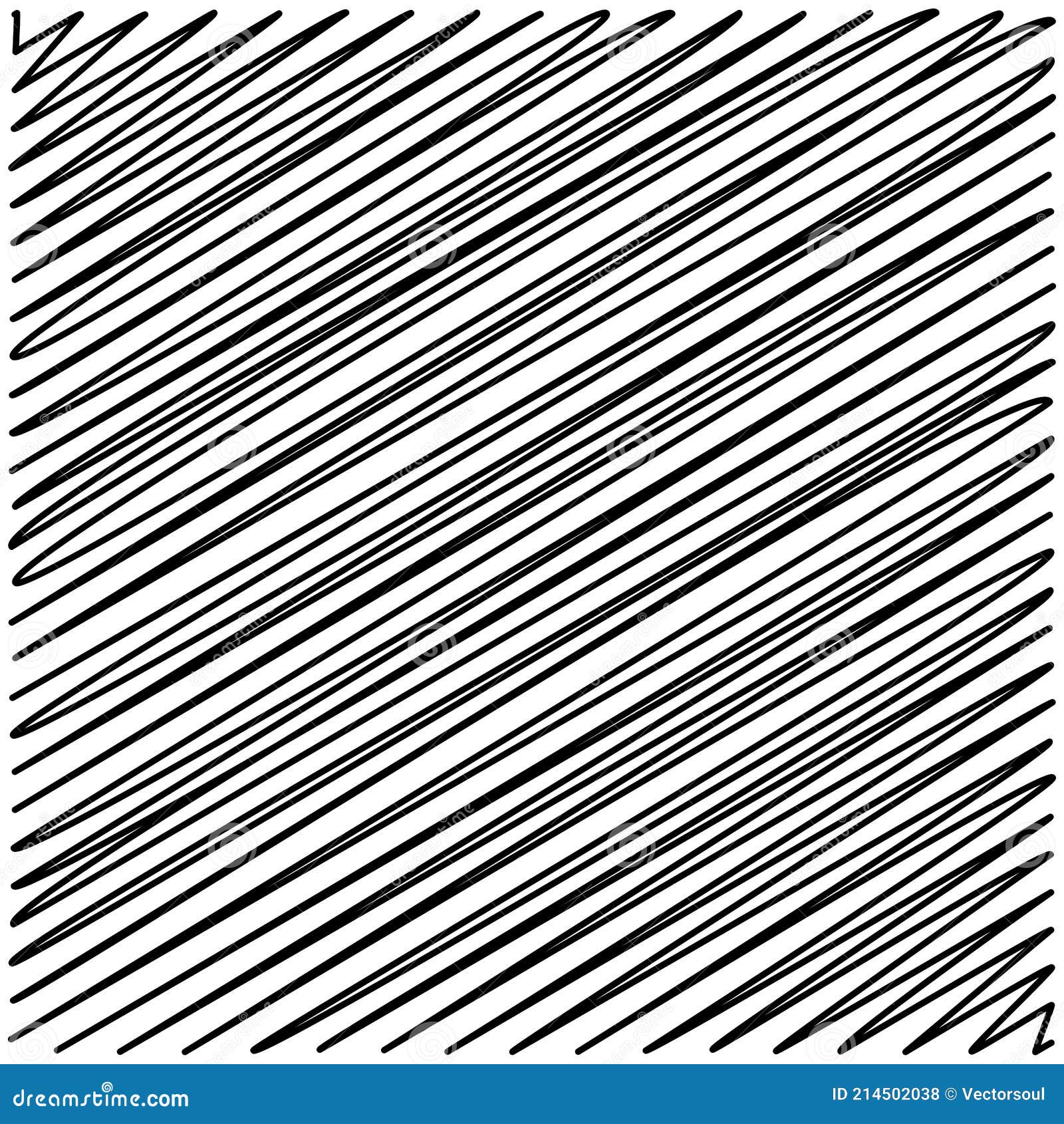 Square with Sketchy, Scribble, Doodle Effect Texture Stock Vector ...