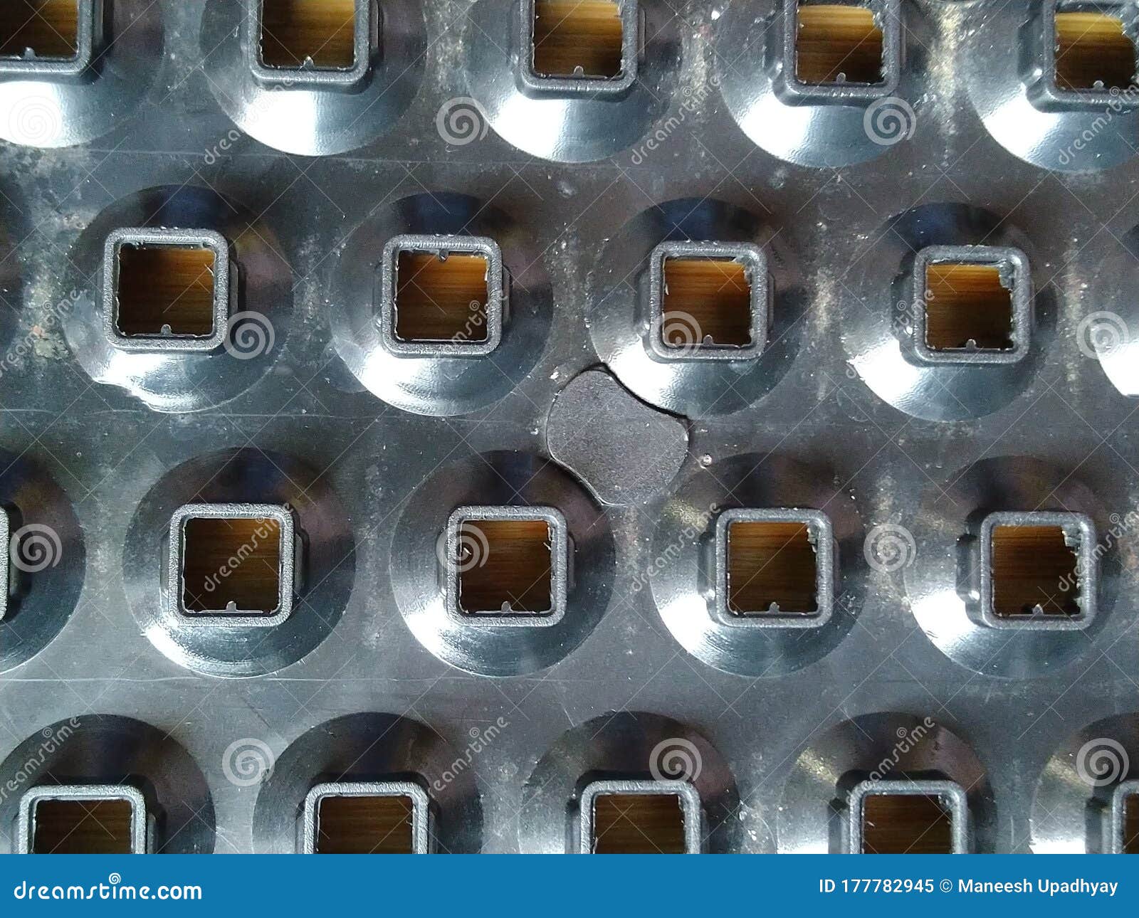 Square slots stock image. Image of device, assembly - 177782945