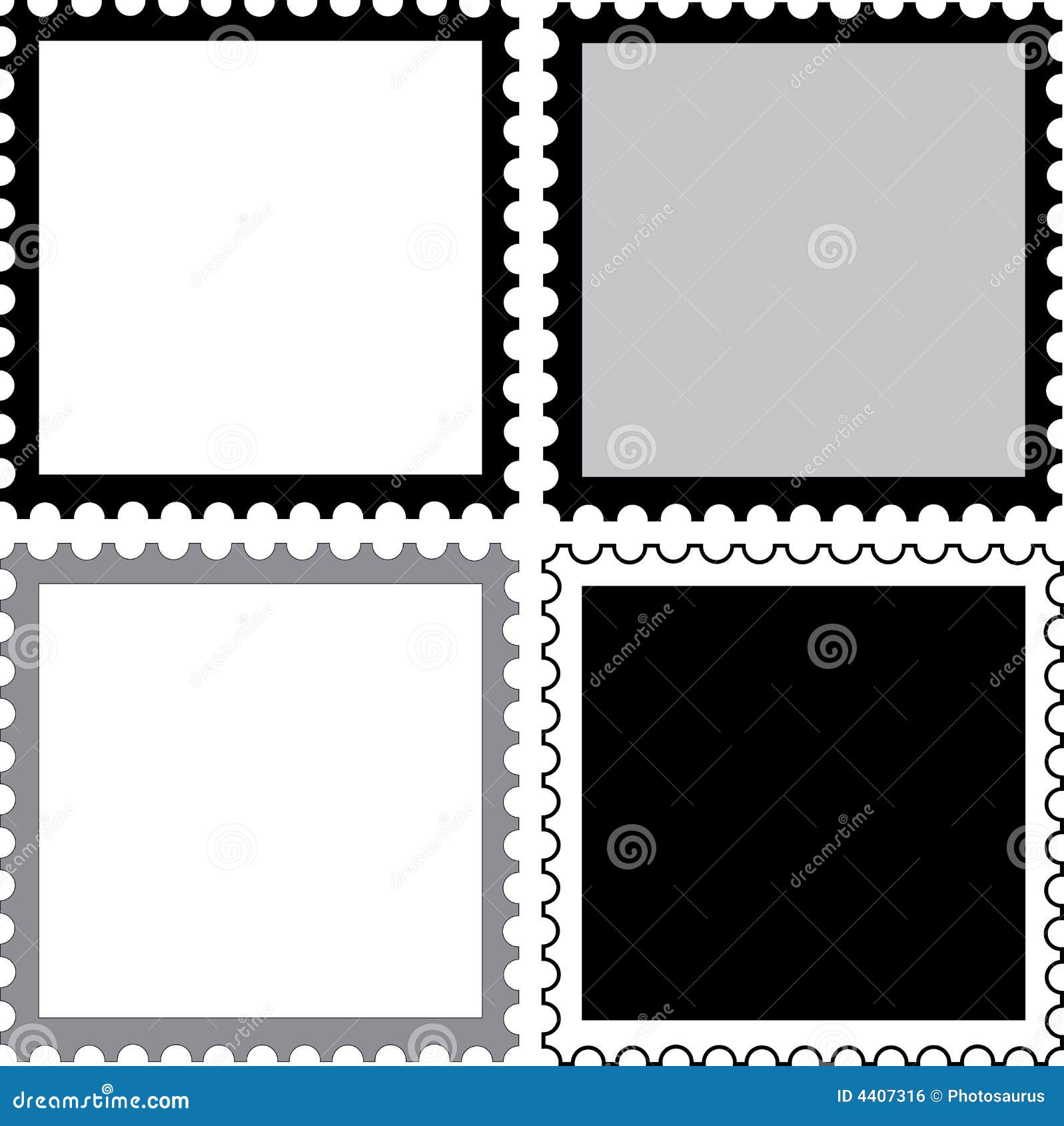Square stamps to fill stock vector. Illustration of letters - 4407316