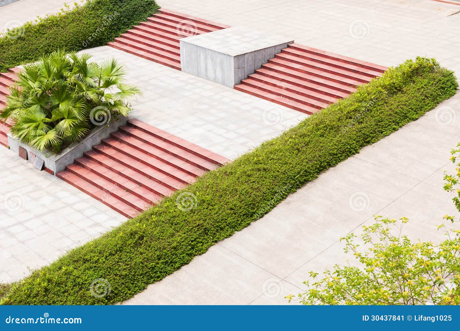 Square and the steps stock image. Image of diagonal, concrete - 30437841