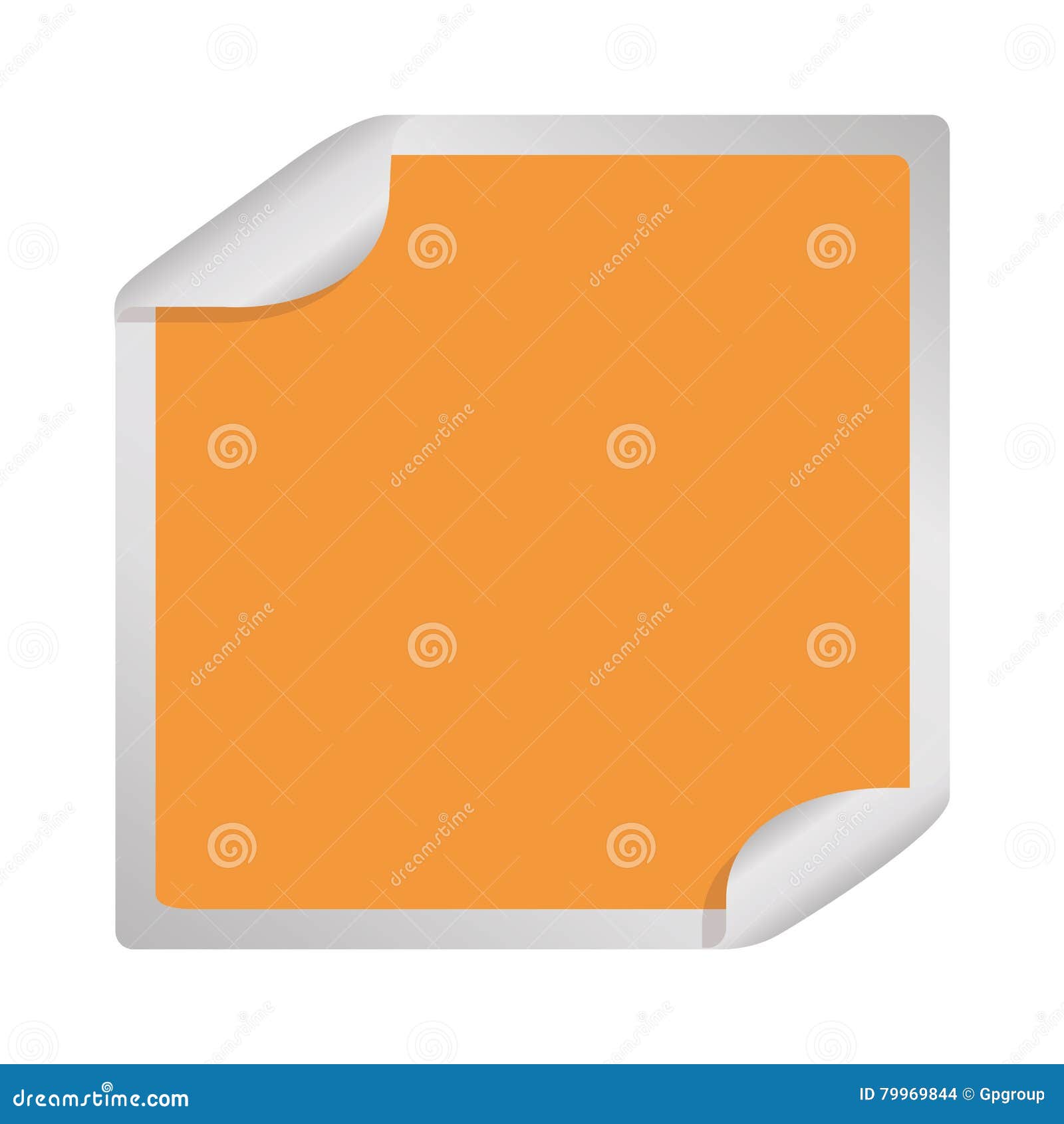 Square sticker icon stock vector. Illustration of design - 79969844