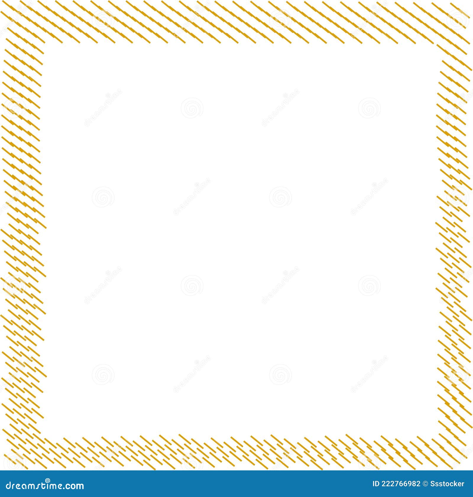 Square Stitched Patch Frame, Squared Embroidery Badge Seam Stock Vector ...