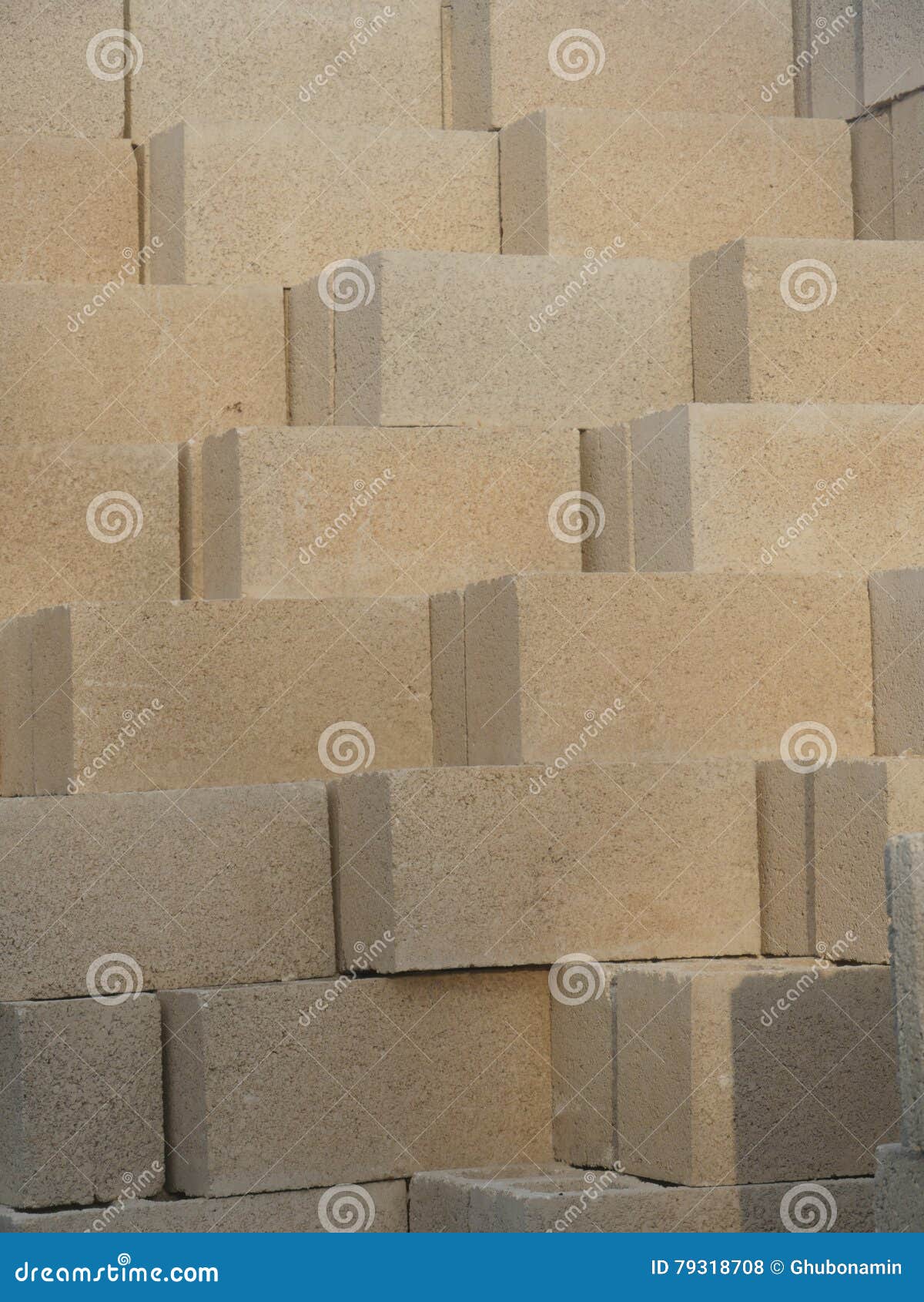 Square Stone Blocks Built in Pyramid Stock Photo - Image of shape ...