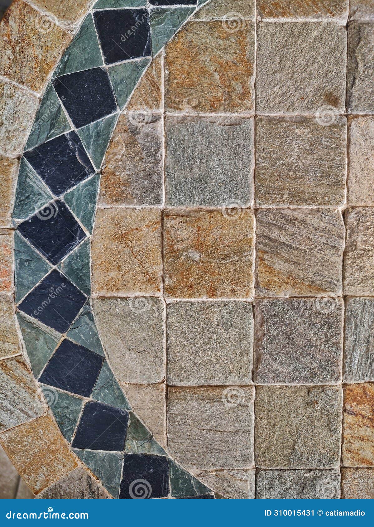 Square Stones Background, Ancient Style Stock Image - Image of style ...