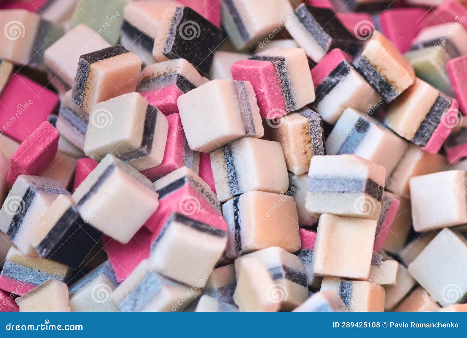 Square Sugar Candies, Close-up, Backdrop Stock Photo - Image of bonbon ...
