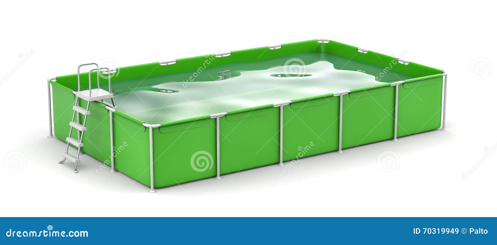 Square swimming pool stock illustration. Illustration of resort - 70319949