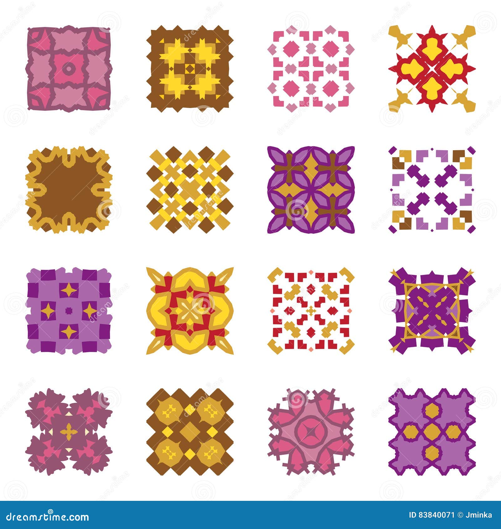 Square symbol stock vector. Illustration of color, motif - 83840071