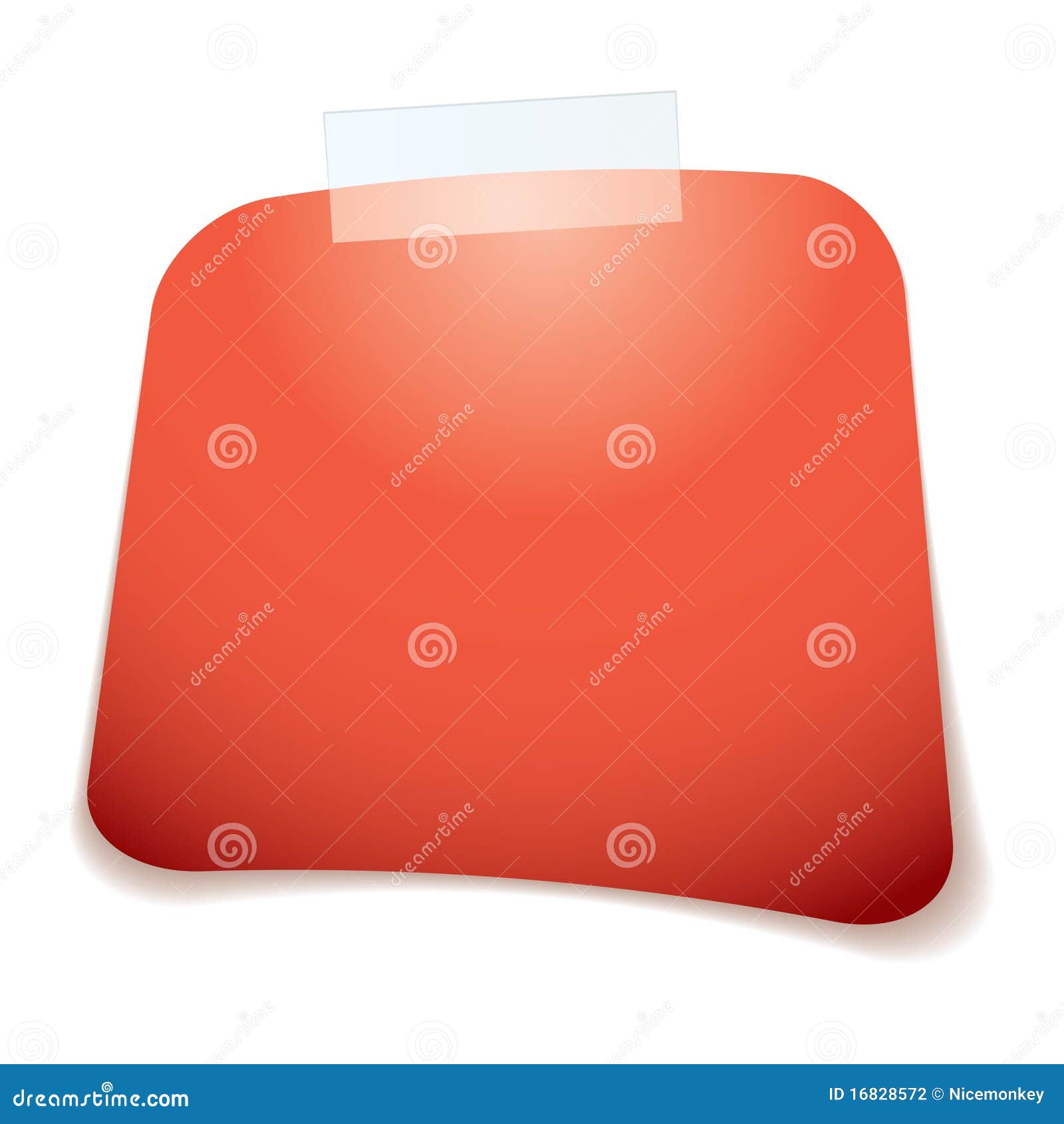 Square tag red stock vector. Illustration of icon, symbol - 16828572