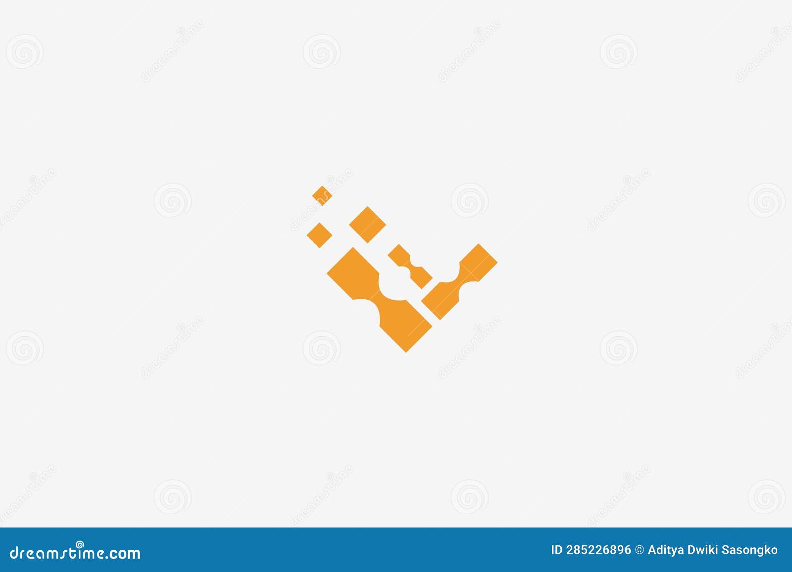 Square Technology Digital Move Logo Stock Vector - Illustration of move ...